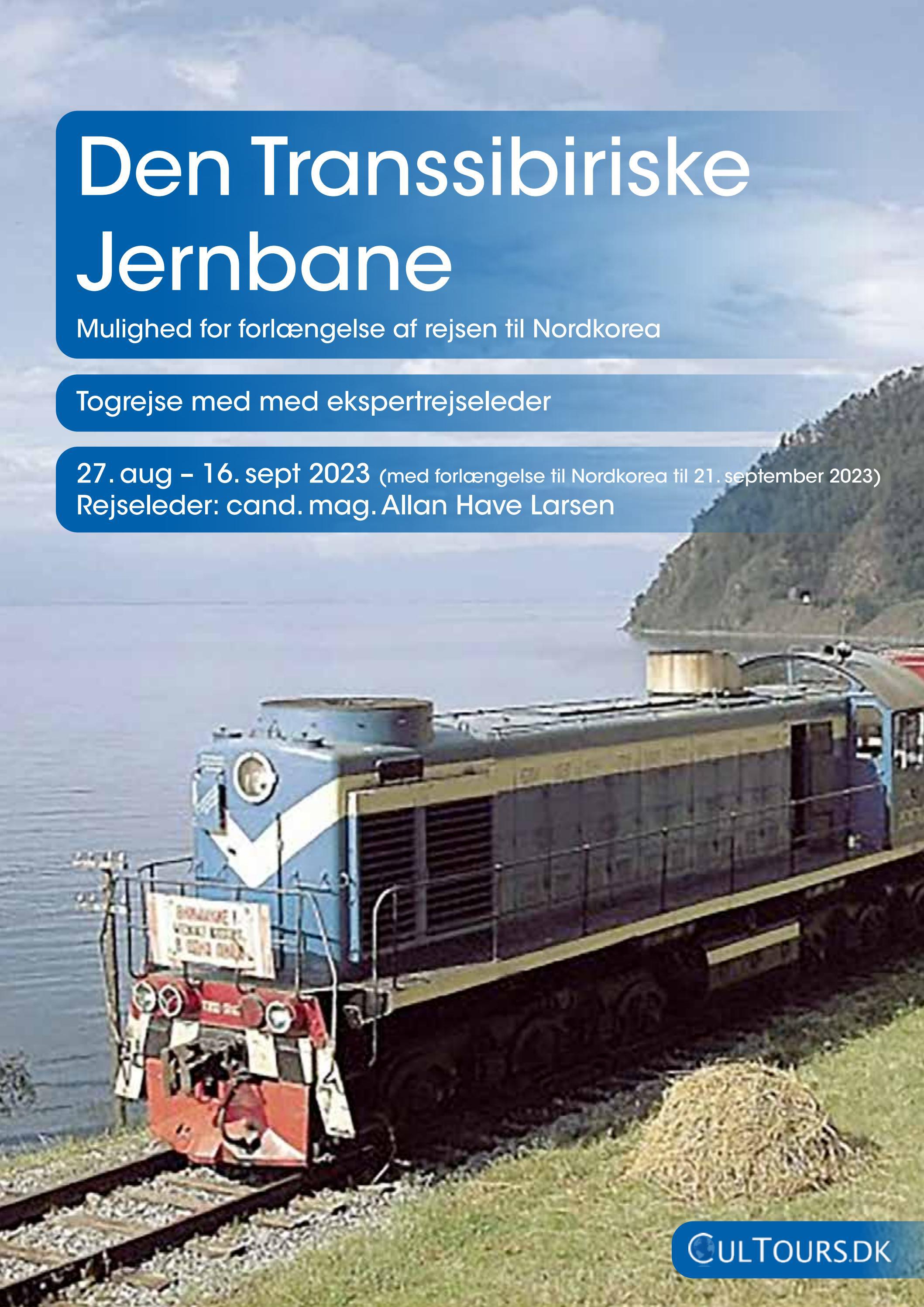 Den Transsibiriske Jernbane 2023 by Cultours - Issuu