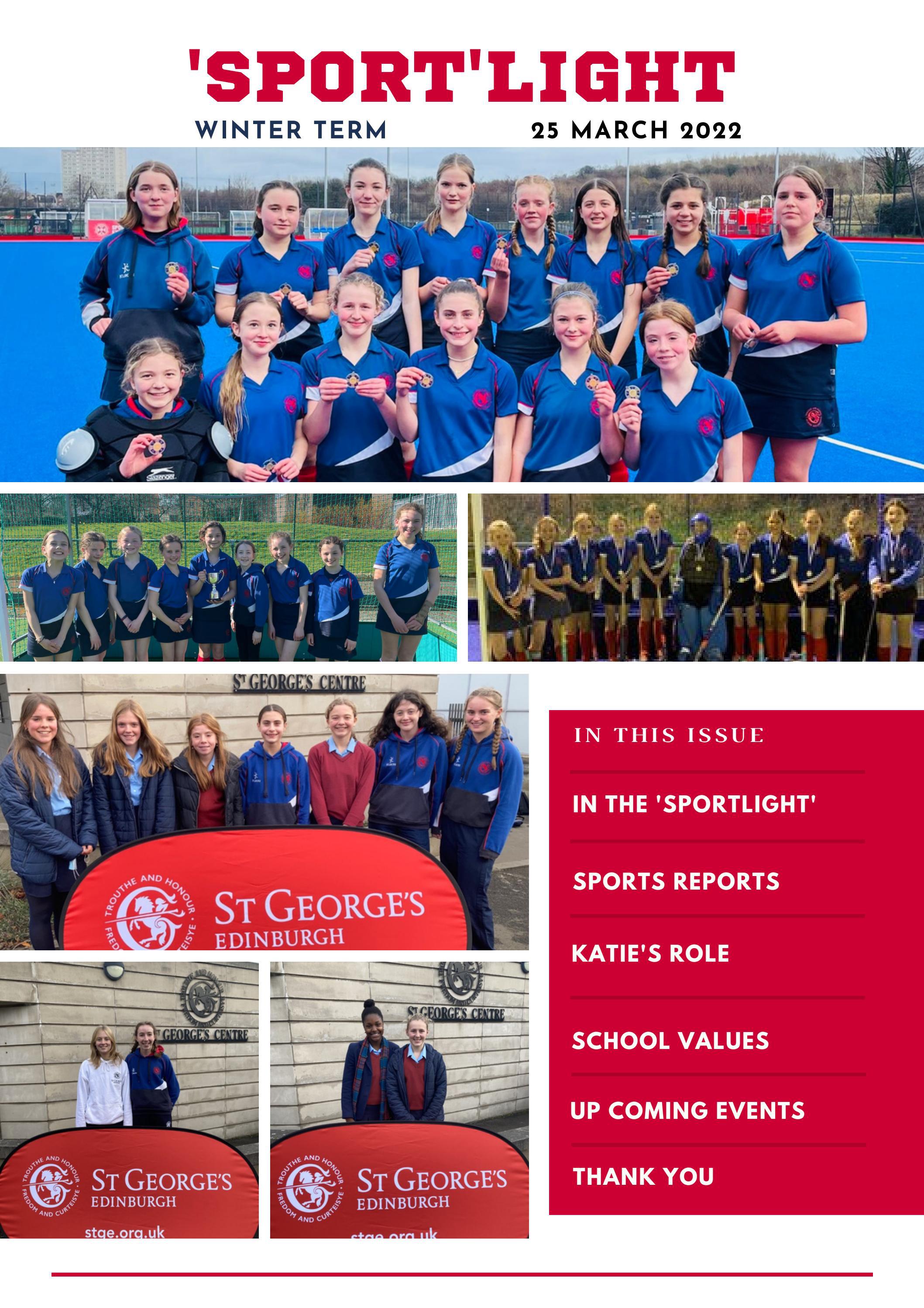SportLight by St George's School, Edinburgh - Issuu