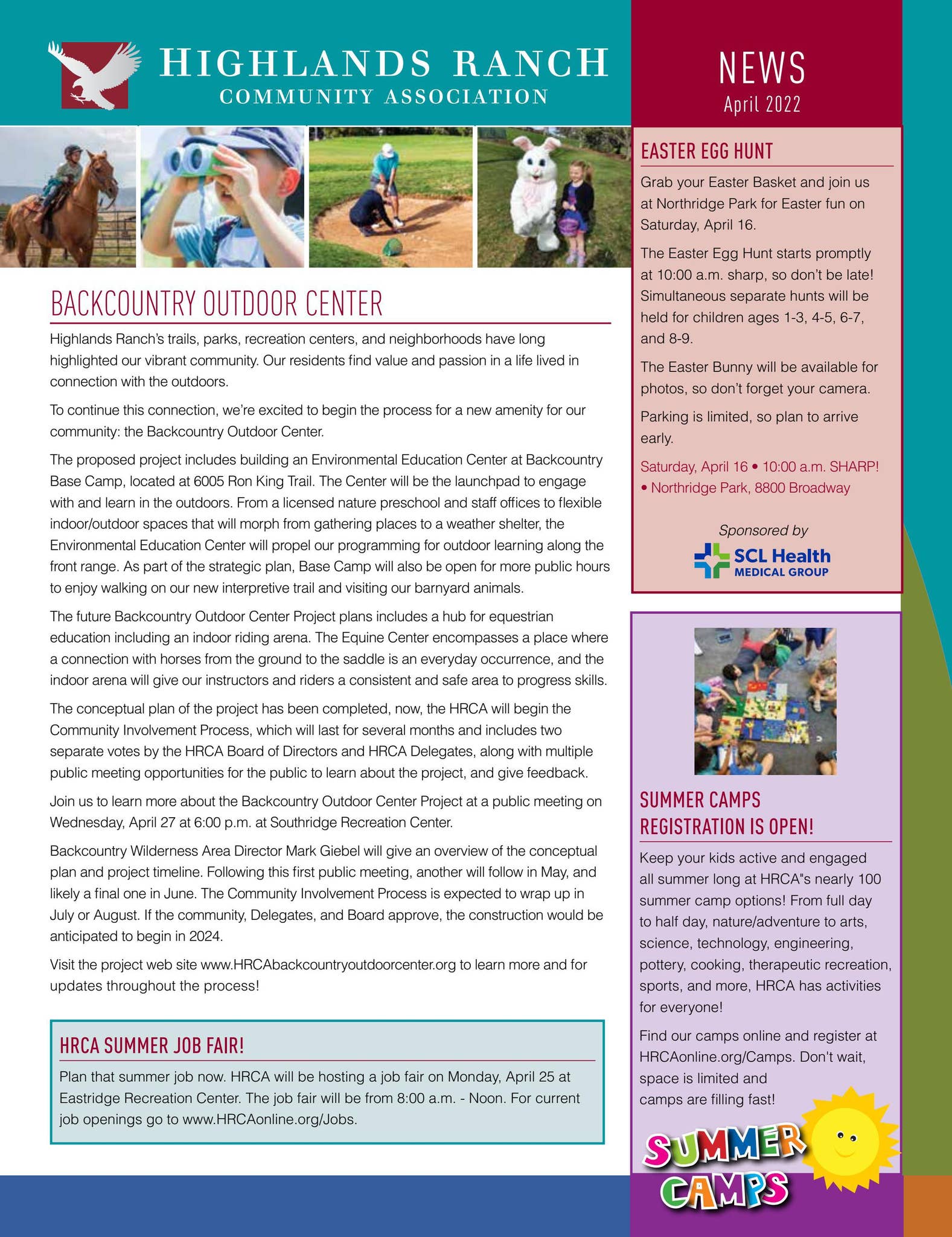 HRCA April 2007 Newsletter by Highlands Ranch Community Association ...