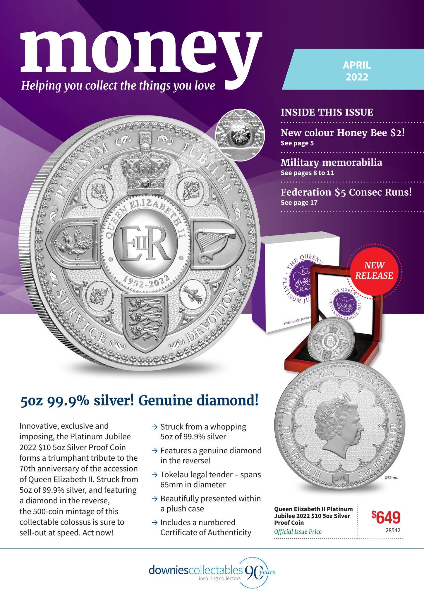 April Money Catalogue 2022 by Downies - Issuu