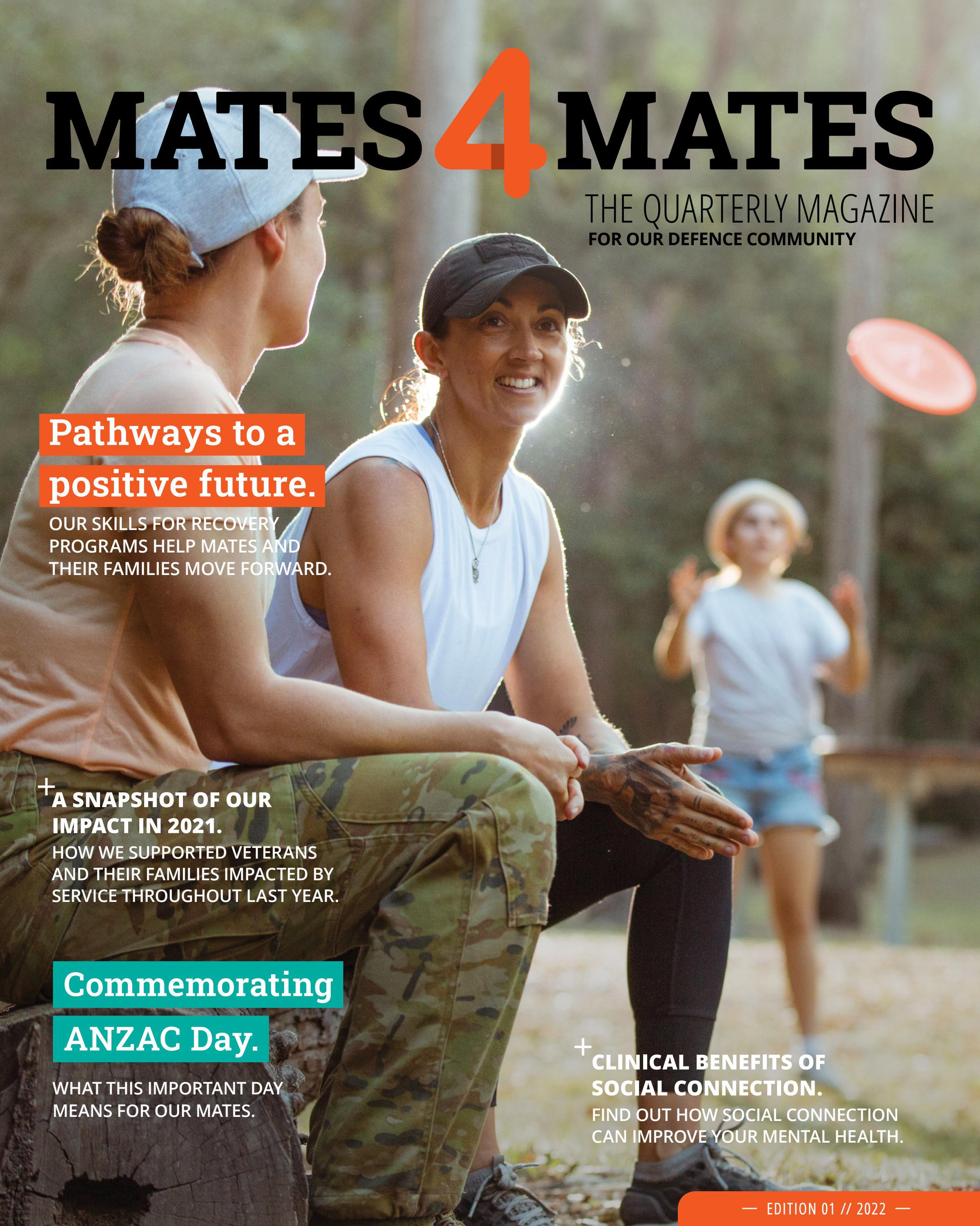 Mates4Mates Magazine - March 2022 by Mates4Mates - Issuu