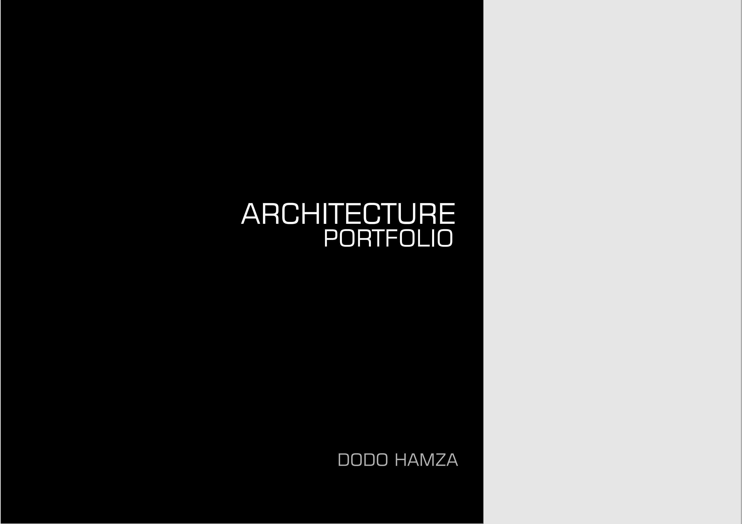 Dodo Hamza Portfolio by Dodo Hamza - Issuu