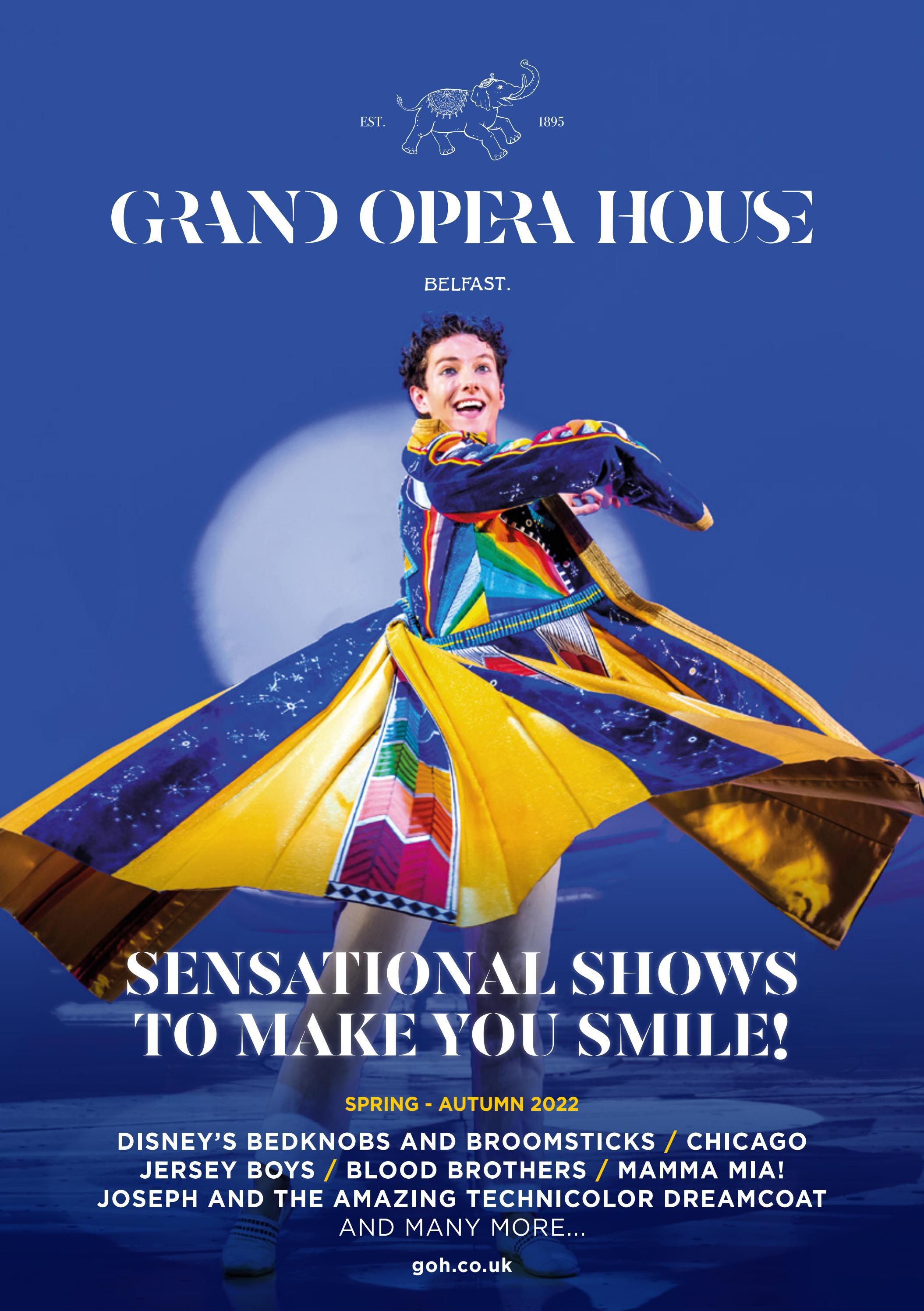 Spring Brochure 2022 - Grand Opera House, Belfast by goh_belfast - Issuu