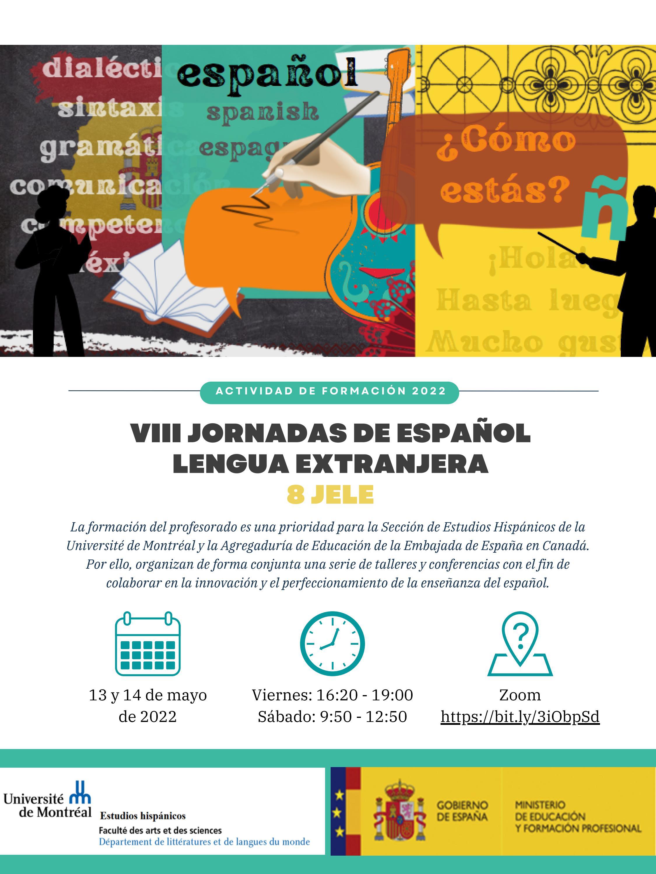 VIII JORNADAS DE ESPAÑOL LENGUA EXTRANJERA by Consejería de Educación ...