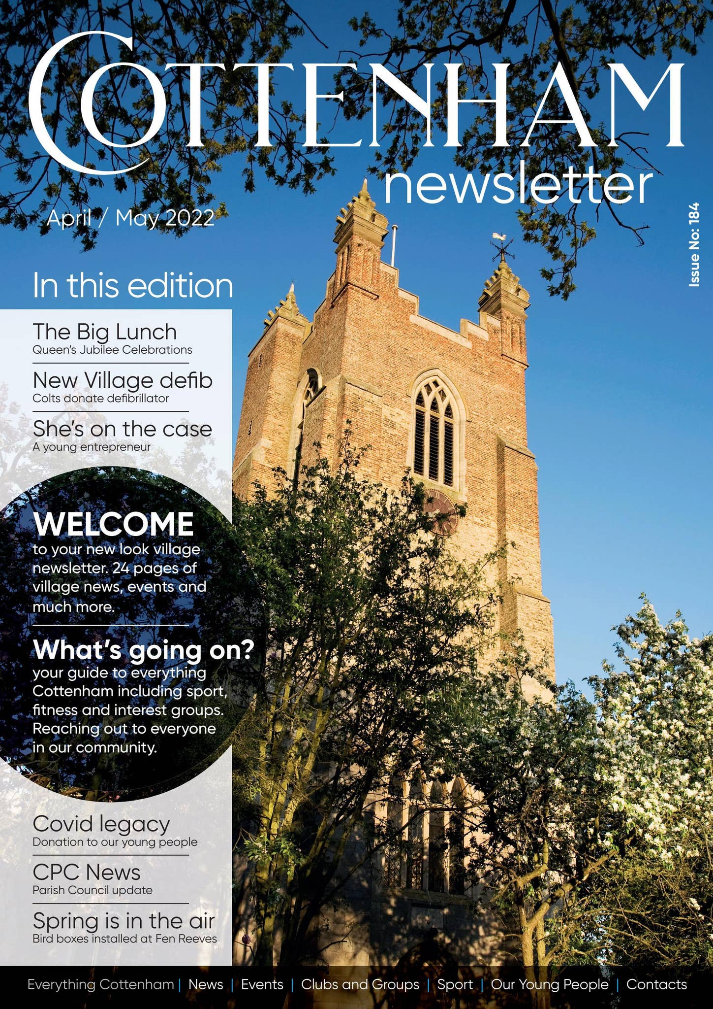 Cottenham Newsletter April/May 2022 issue: 184 by Cottenham Newsletter ...