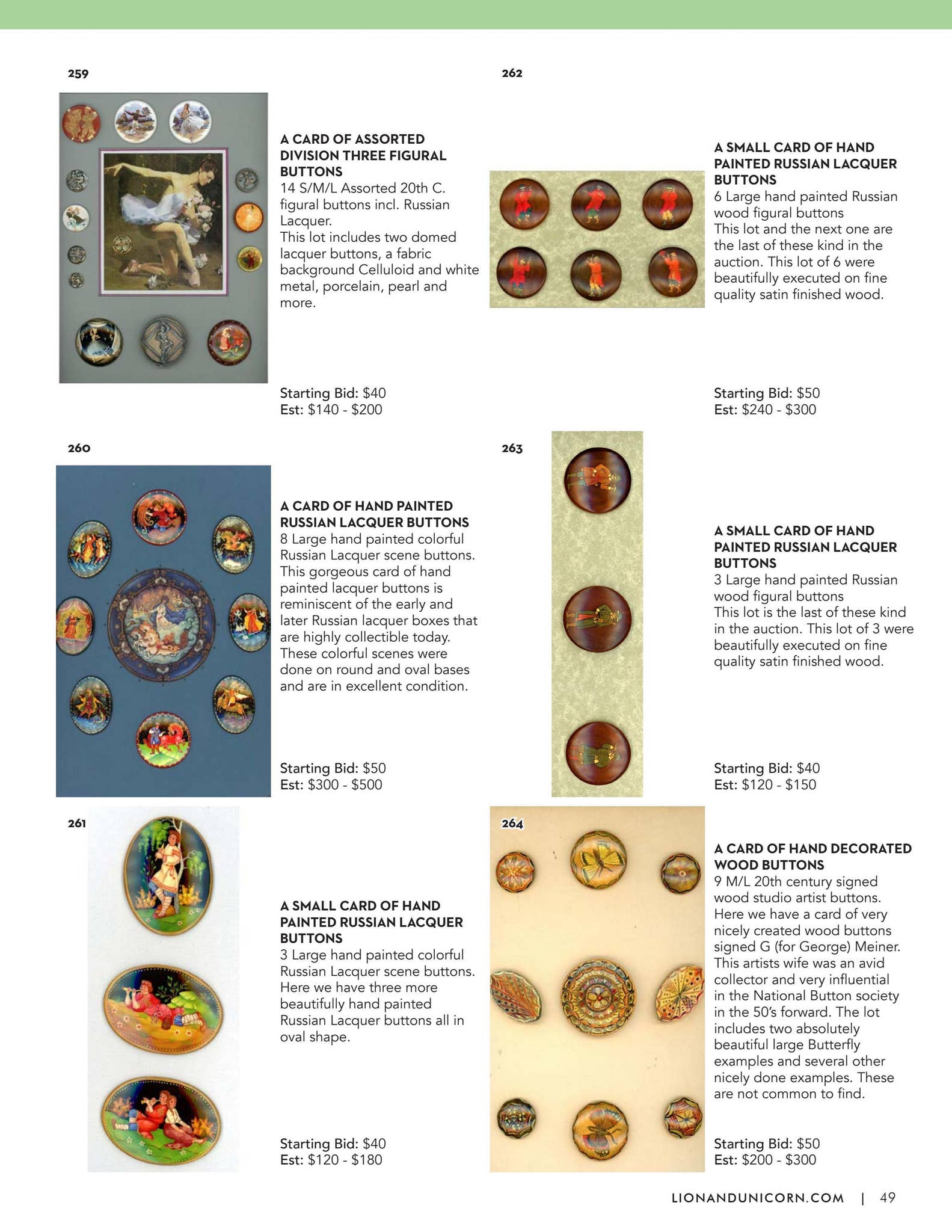 Vintage and Antique Buttons Price Guide 2022 by Lion and Unicorn - Issuu