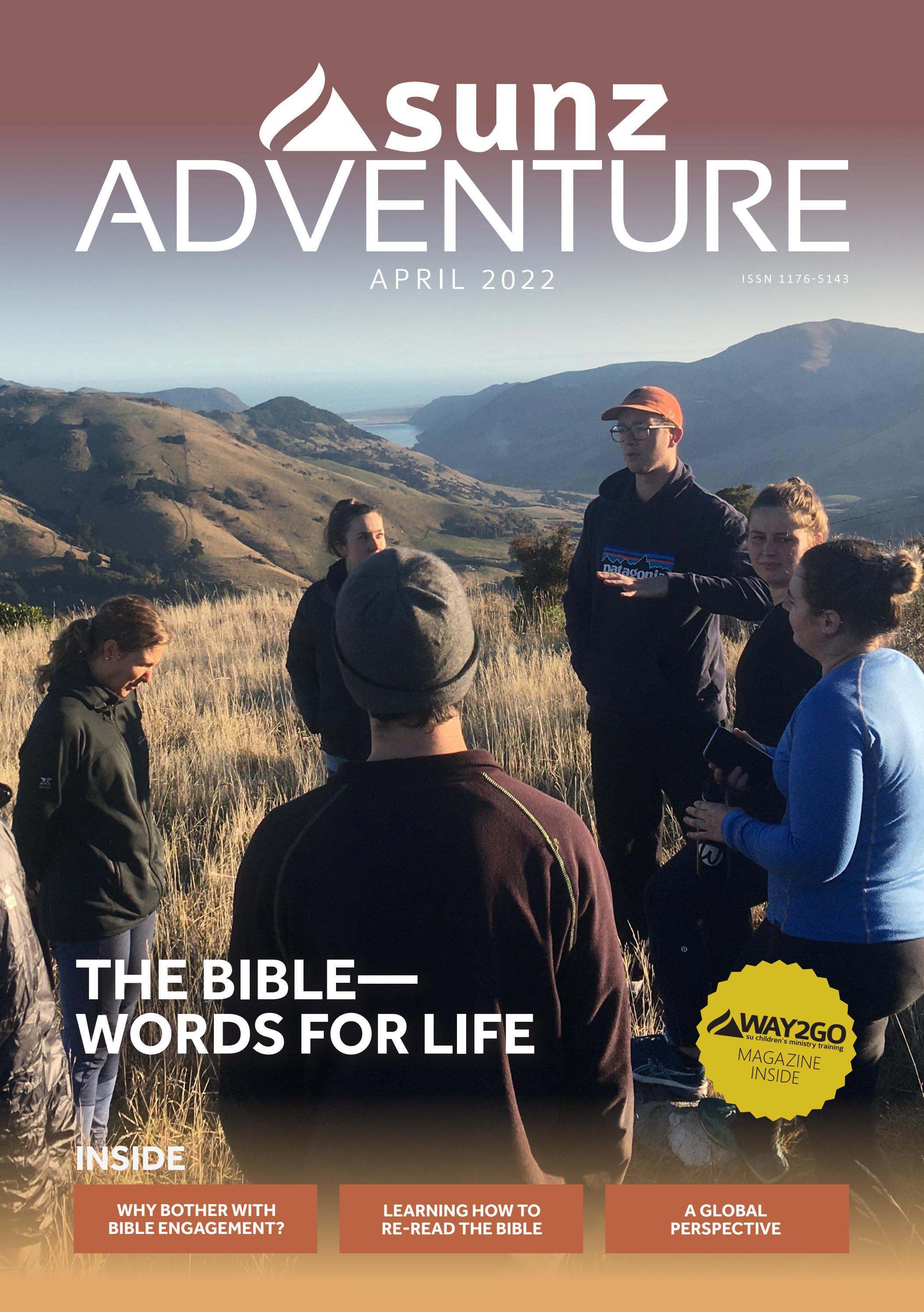 SUAdventureMagazine_Apr22 by Scripture Union New Zealand - Issuu