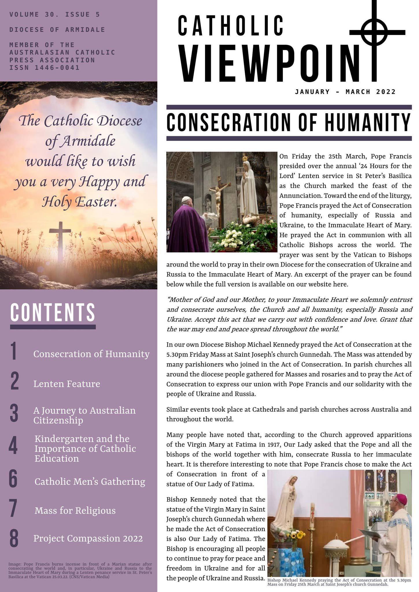 Catholic Viewpoint Issue 5 Jan - March 2022 by DioceseofArmidale - Issuu