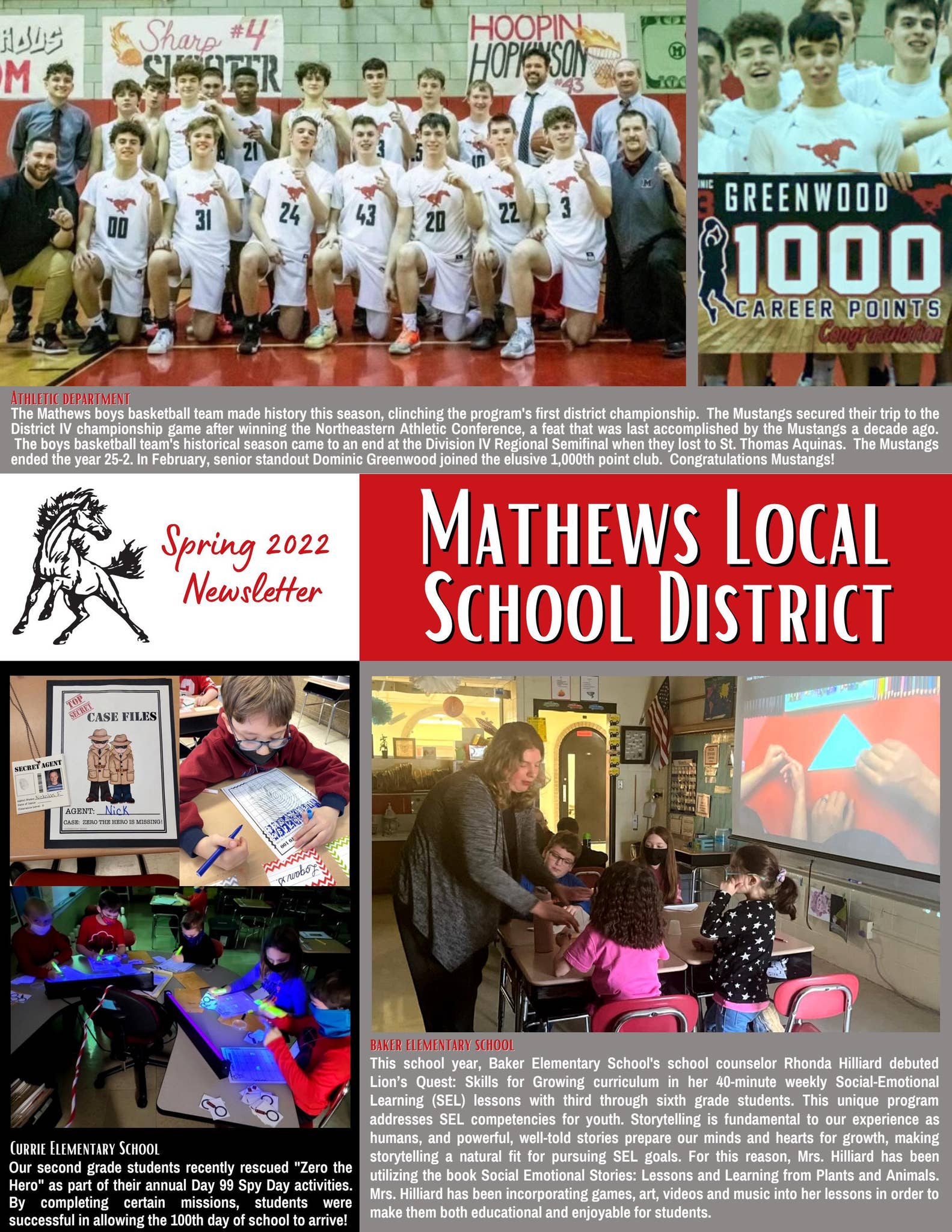 Mathews Local School District - Spring 2022 Newsletter by TrumbullESC ...