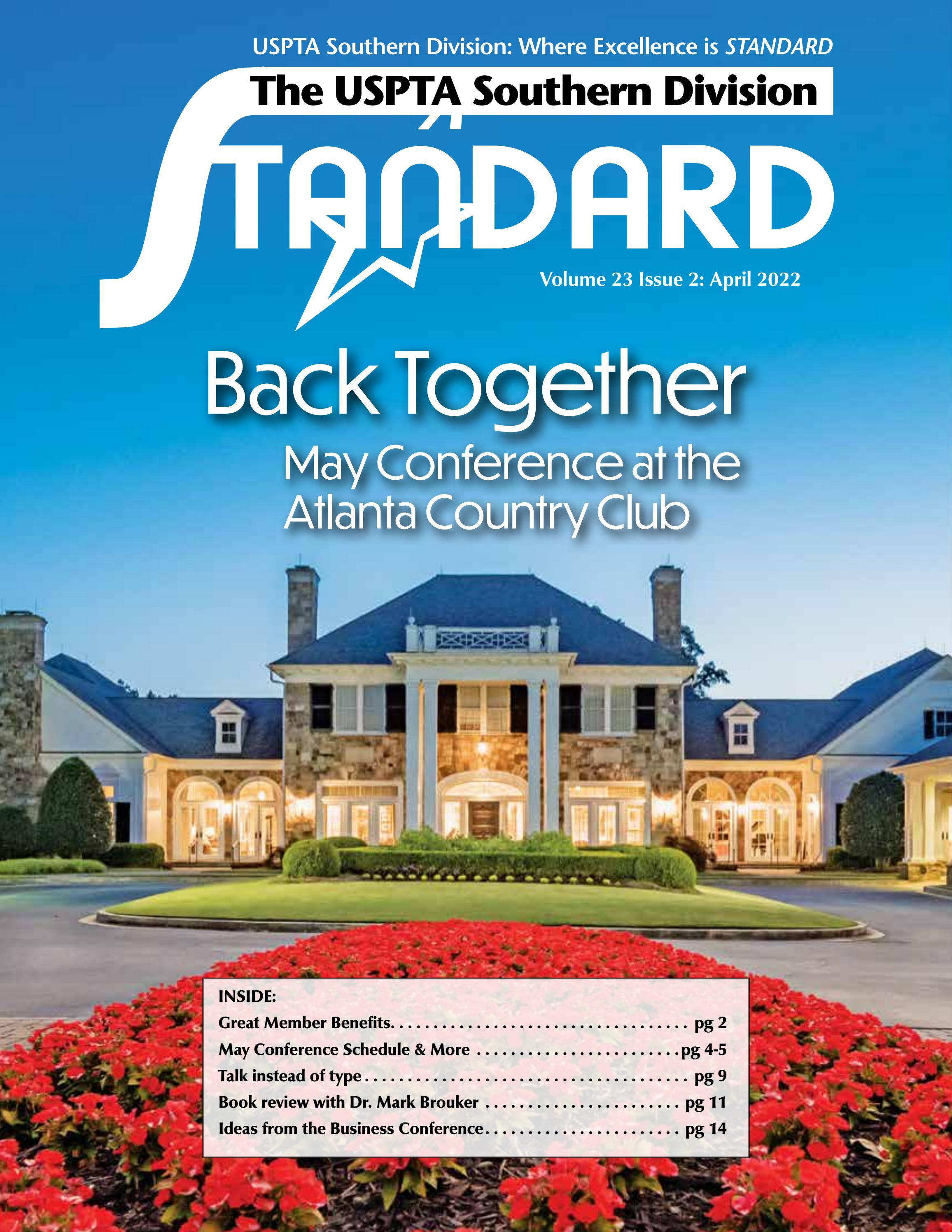 USPTA Southern Standard - April 2022 by USPTA Southern - Issuu