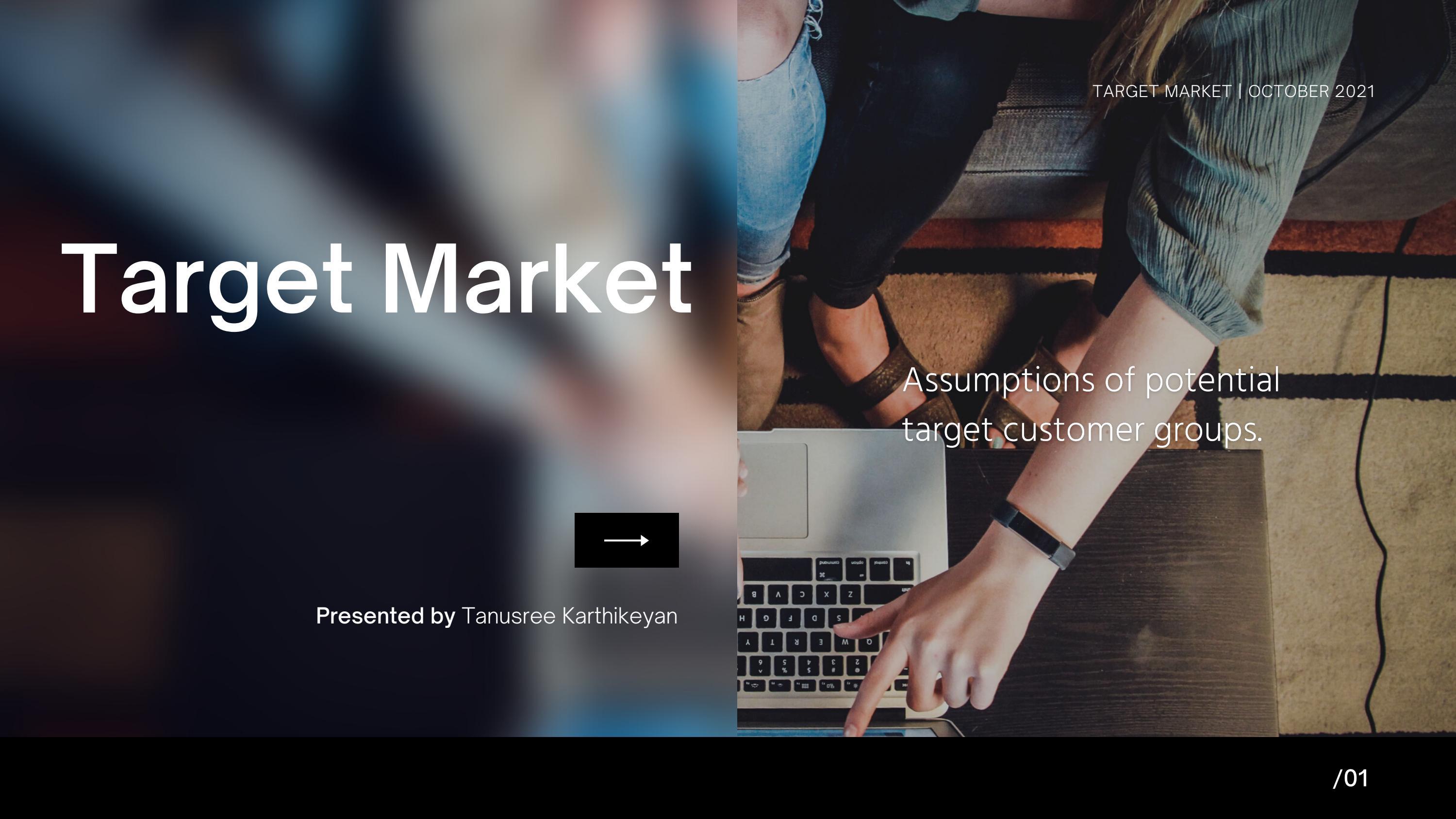 Rare - Target market specifications by Tanusree Karthikeyan - Issuu