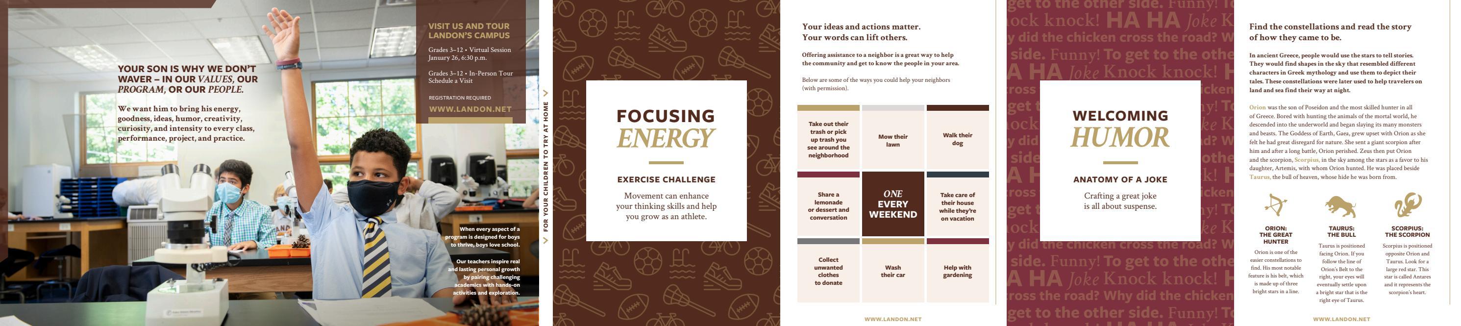 2021-22 Landon Admissions Workbook by Landon School - Issuu