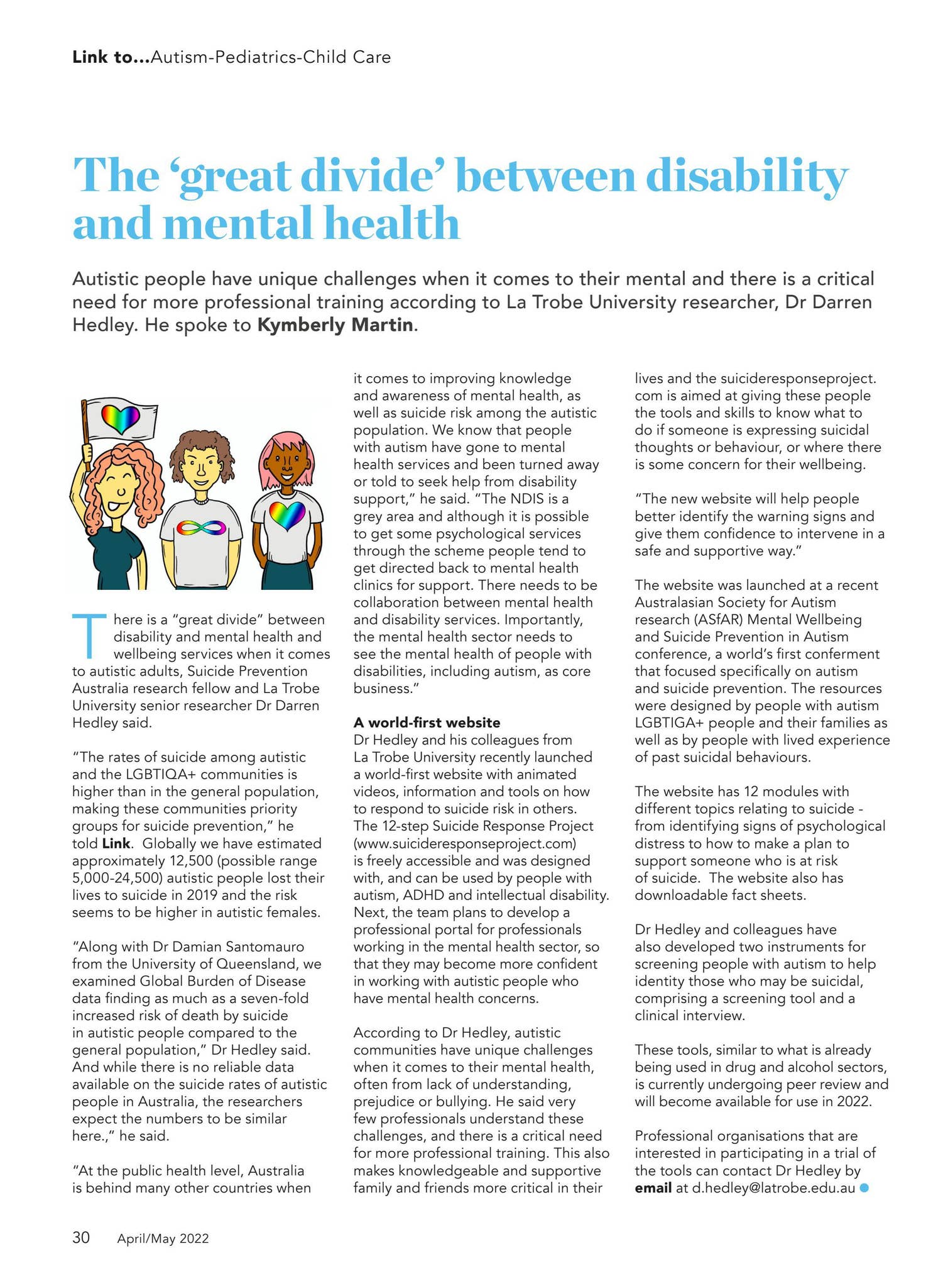 Link Disability Magazine April-May 2022 by The Intermedia Group - Issuu
