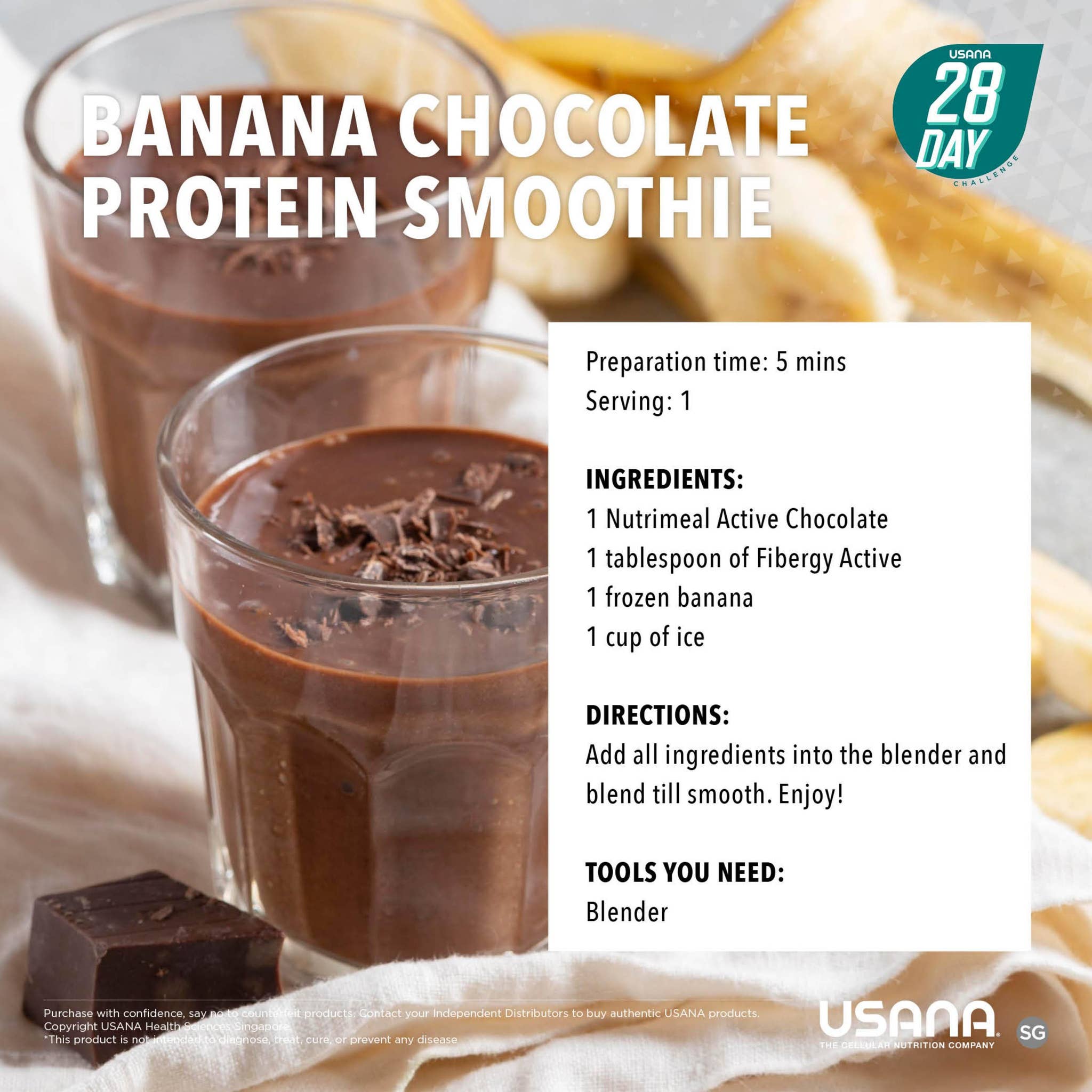 USANA 28-Day Challenge Recipes (EN & CH) by USANASingapore - Issuu