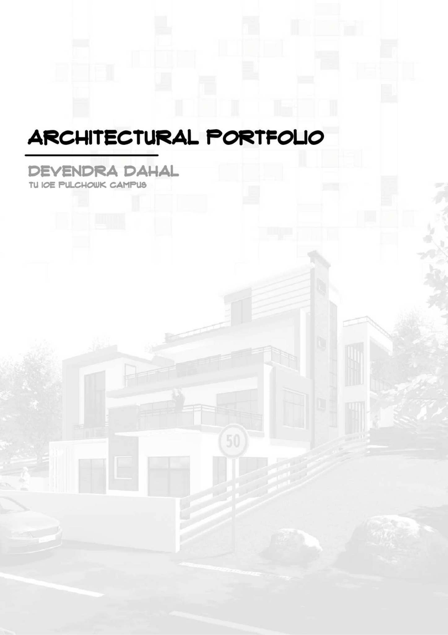 ARCHITECTURAL PORTFOLIO BY DEVENDRA DAHAL by devdahal123 - Issuu