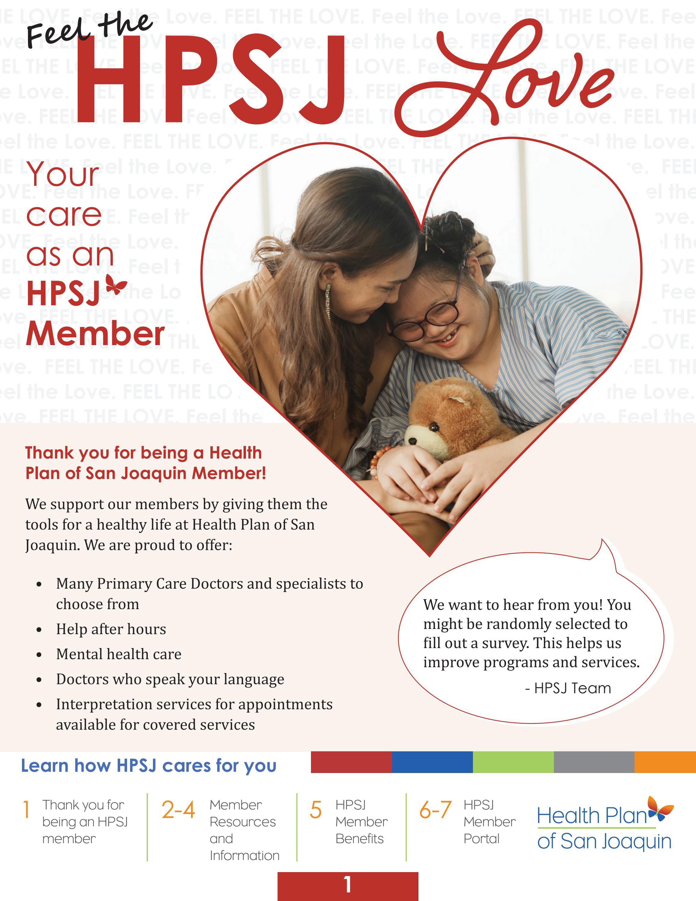 Feel the HPSJ Love - Member Newsletter 2022 by Health Plan of San ...