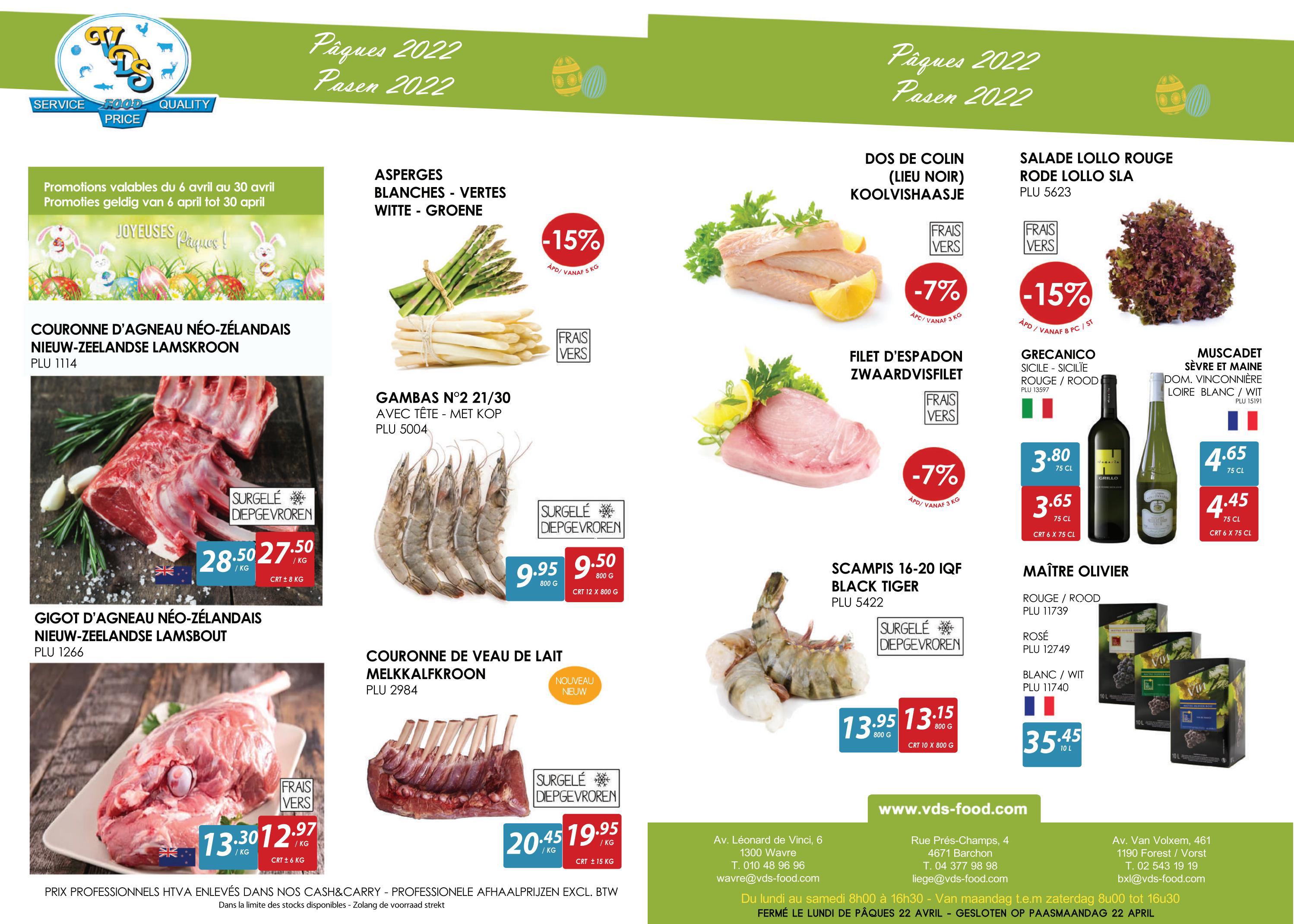 Pâques 2022 by VDS Food - Issuu
