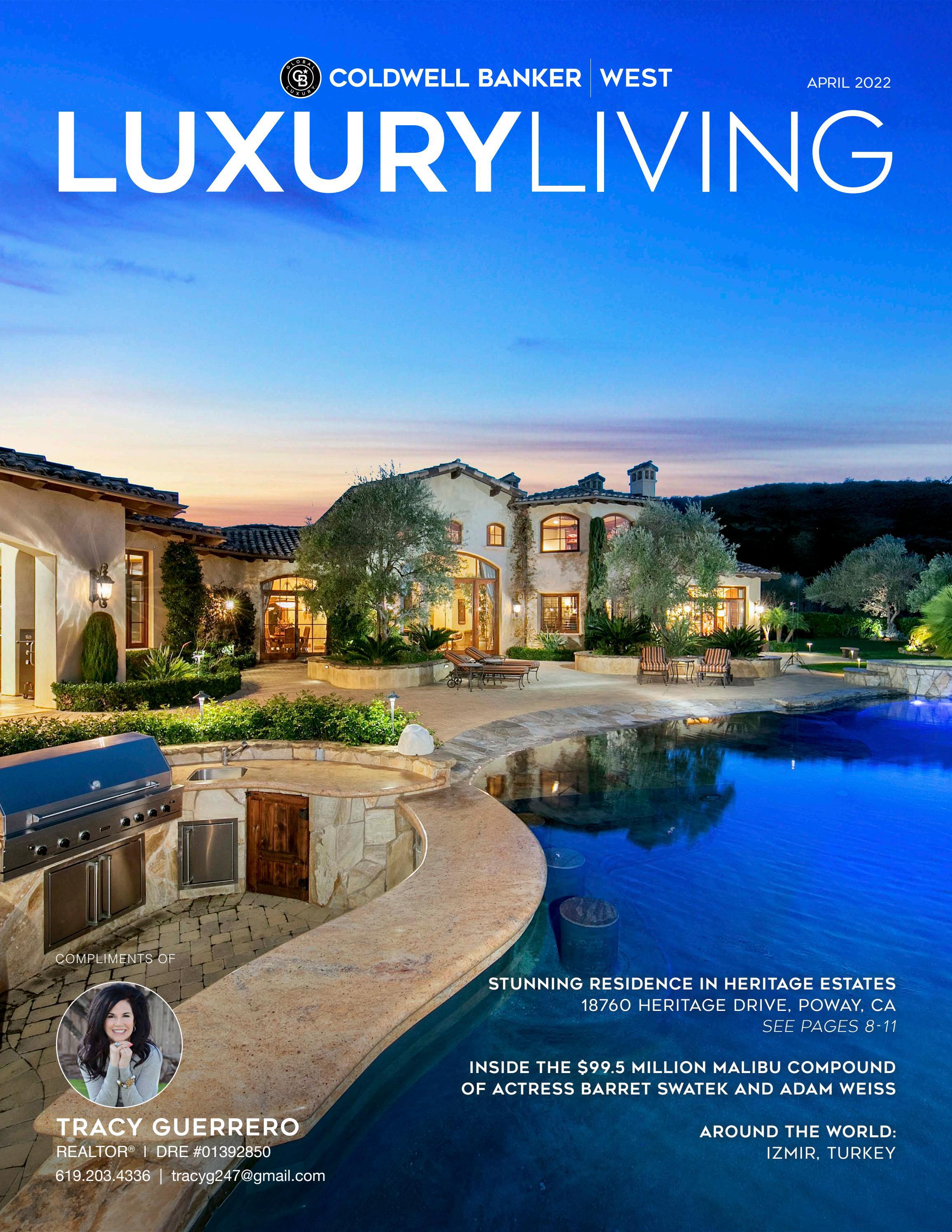 Tracy Guerrero | Luxury Living, April 2022 by Coldwell Banker West - Issuu