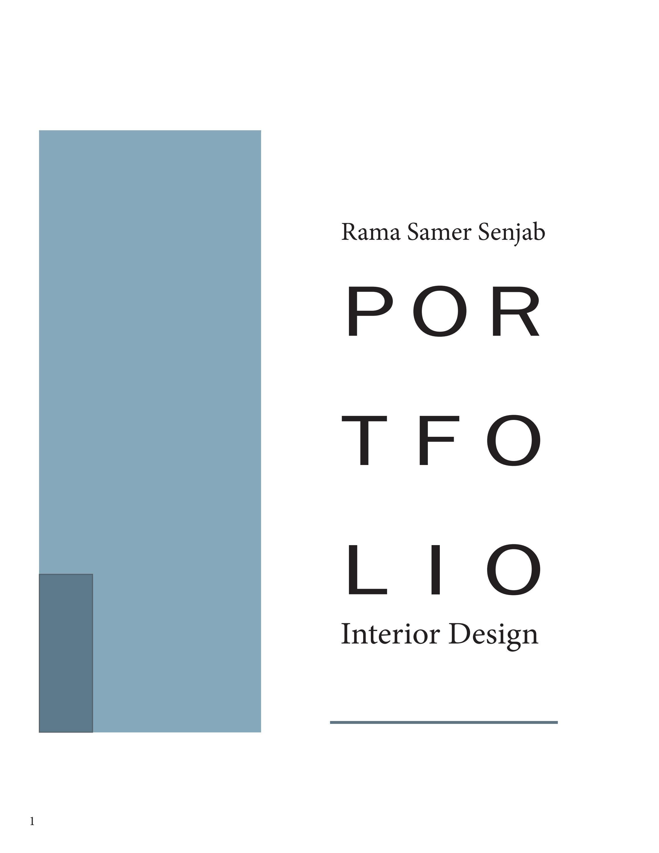 Portfolio by Rama Senjab - Issuu