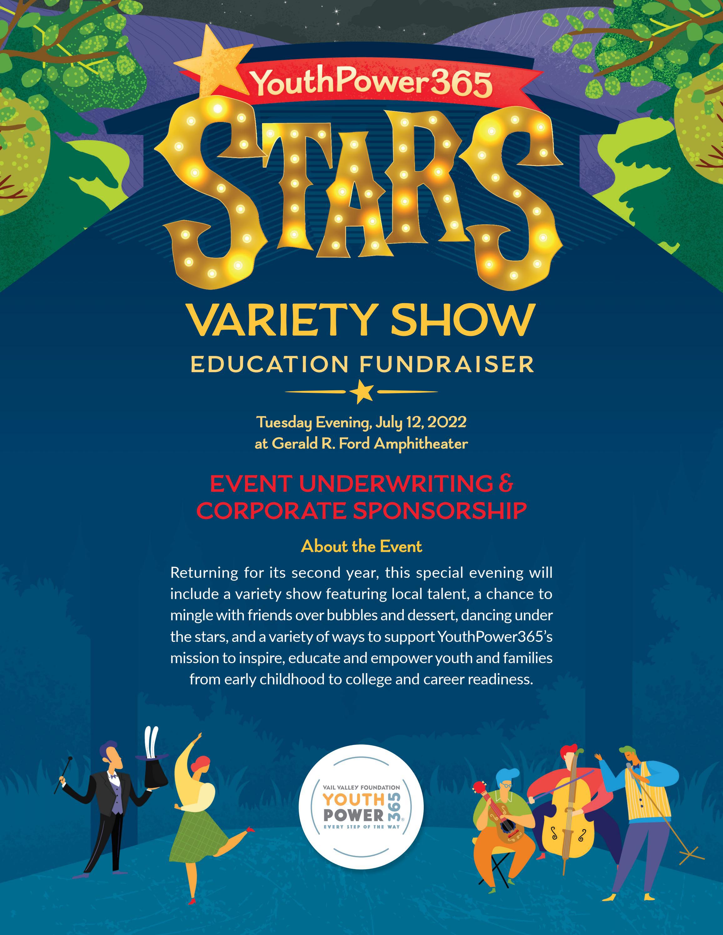 Stars Variety Show Underwriting & Sponsorship Packet by Vail Valley ...