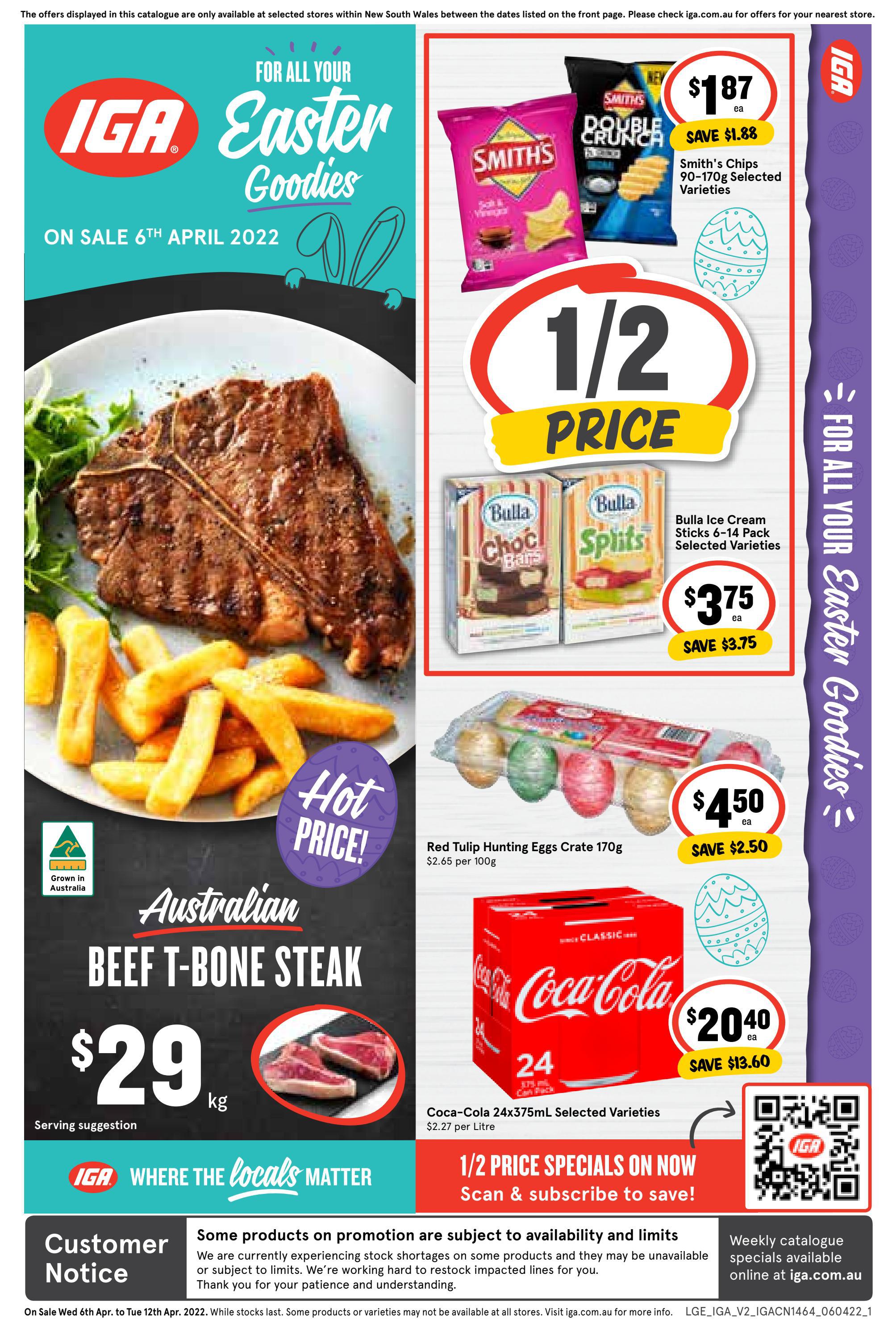 NSW – Supa IGA Catalogue (Summer Hill) 6.4.22 by info-romeosretail.com ...