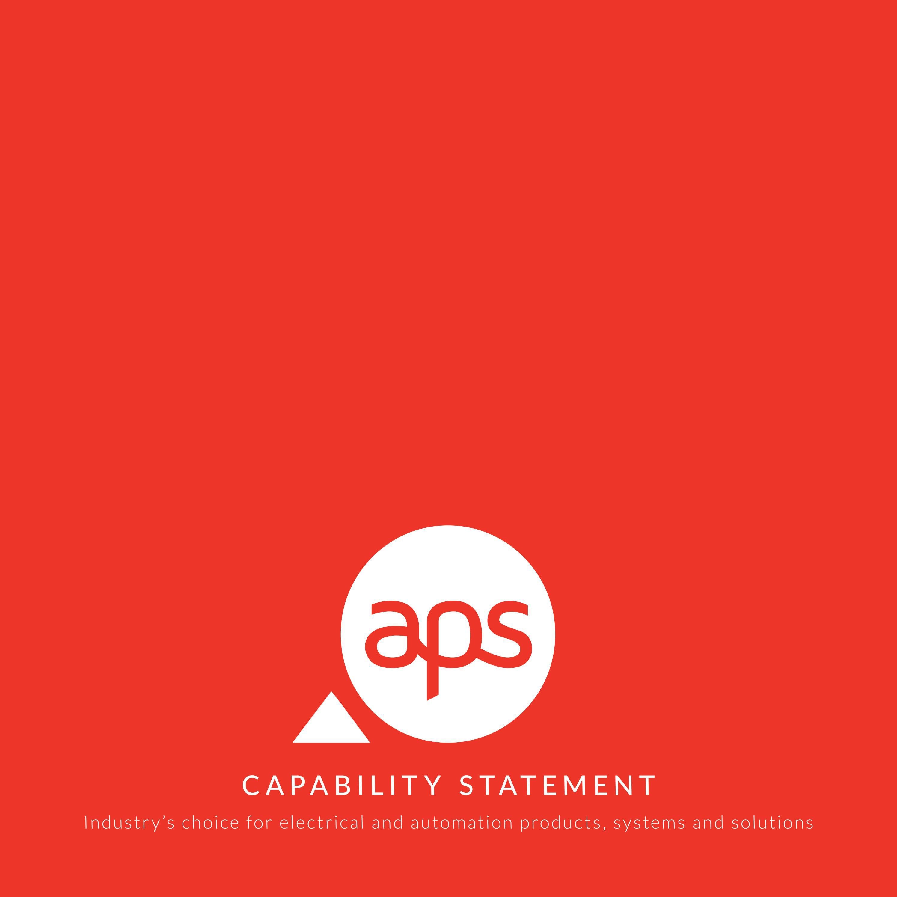 Capability Statement by APS Industrial - Issuu