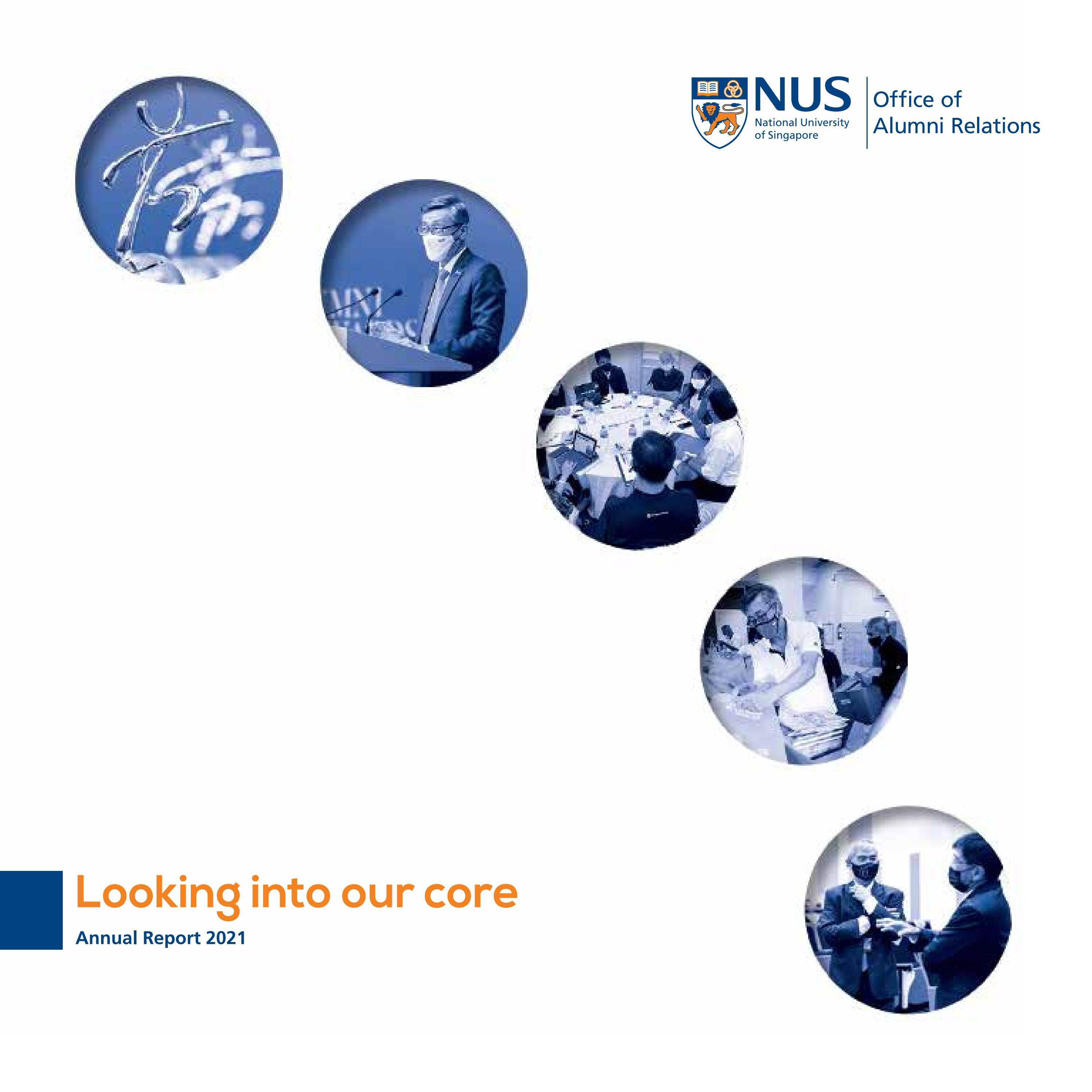 NUS OAR Annual Report 2021 by NUS Alumni Office - Issuu