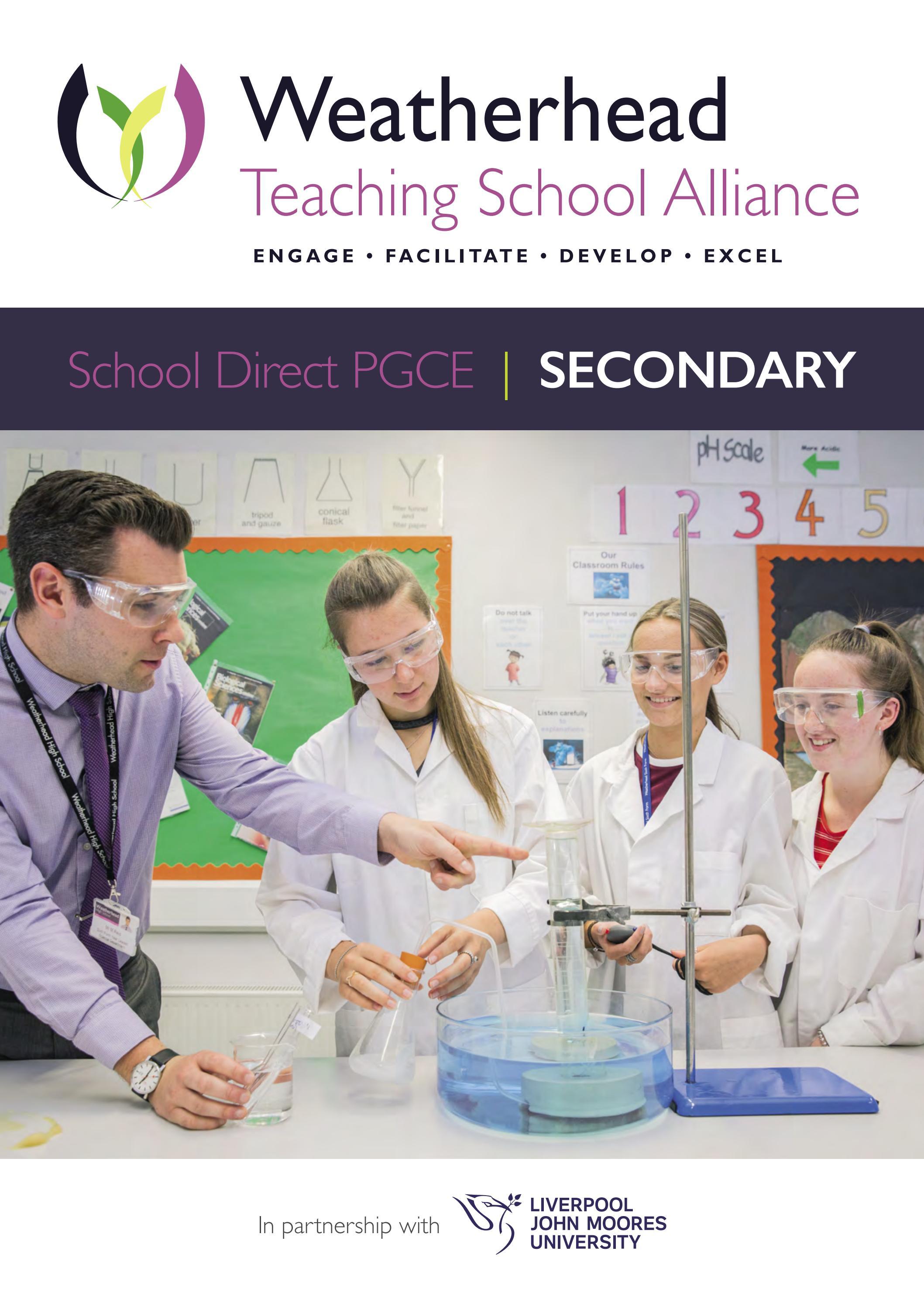 WTSA School Direct PGCE by Weatherhead High School - Issuu