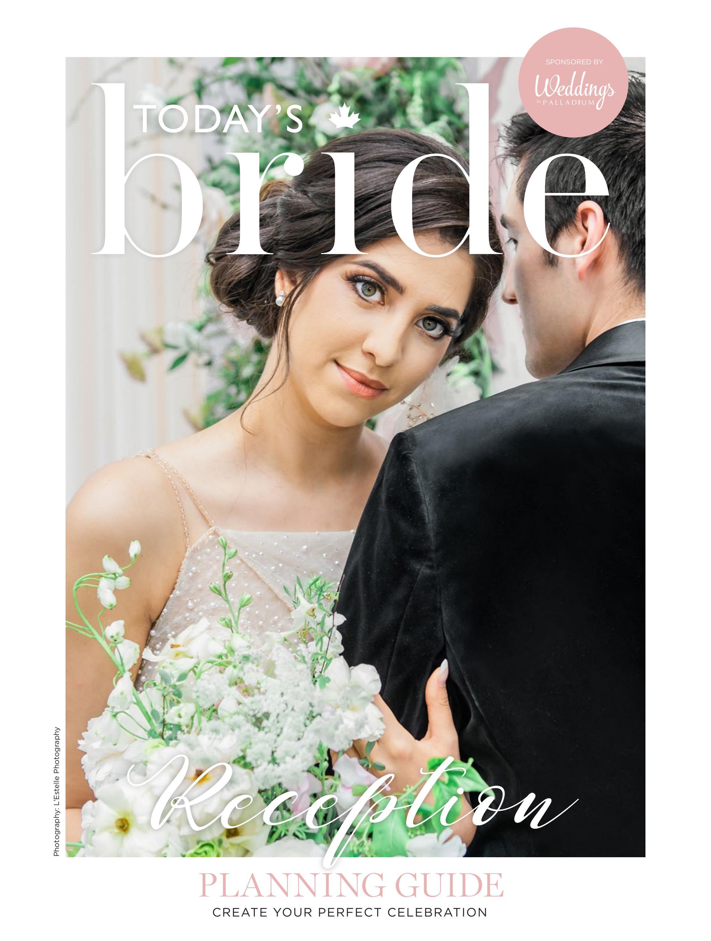 Today's Bride Magazine | Reception Planning Guide by TodaysBrideMag - Issuu