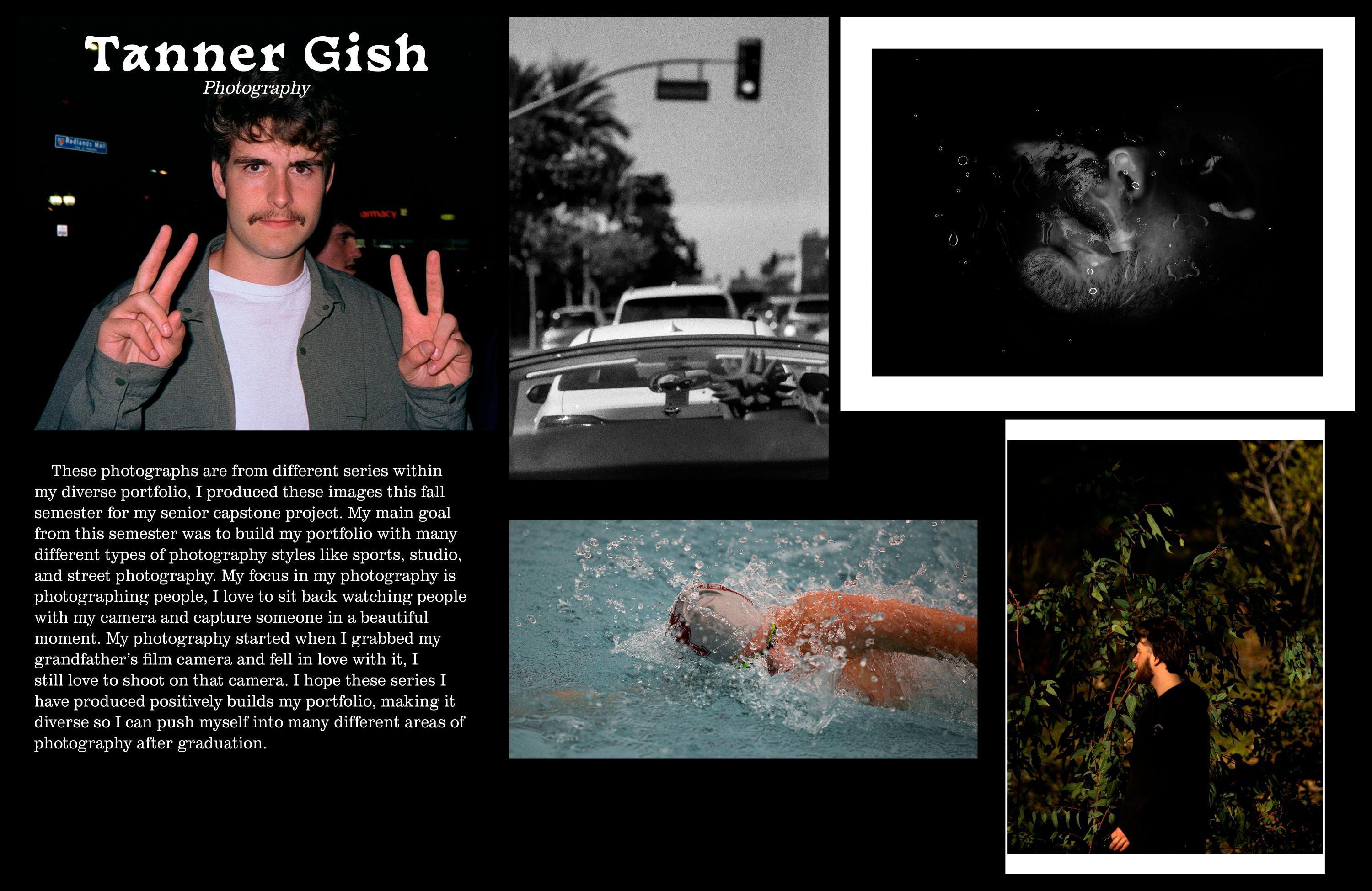 Tanner Gish, Photography by University of Redlands - Issuu