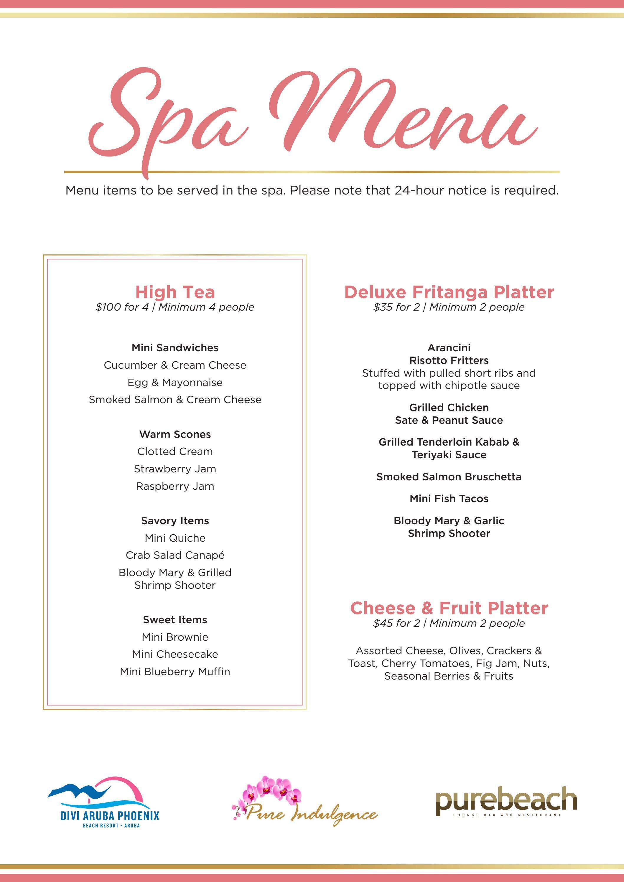 Aruba Spa Menu by Divi Resorts - Issuu