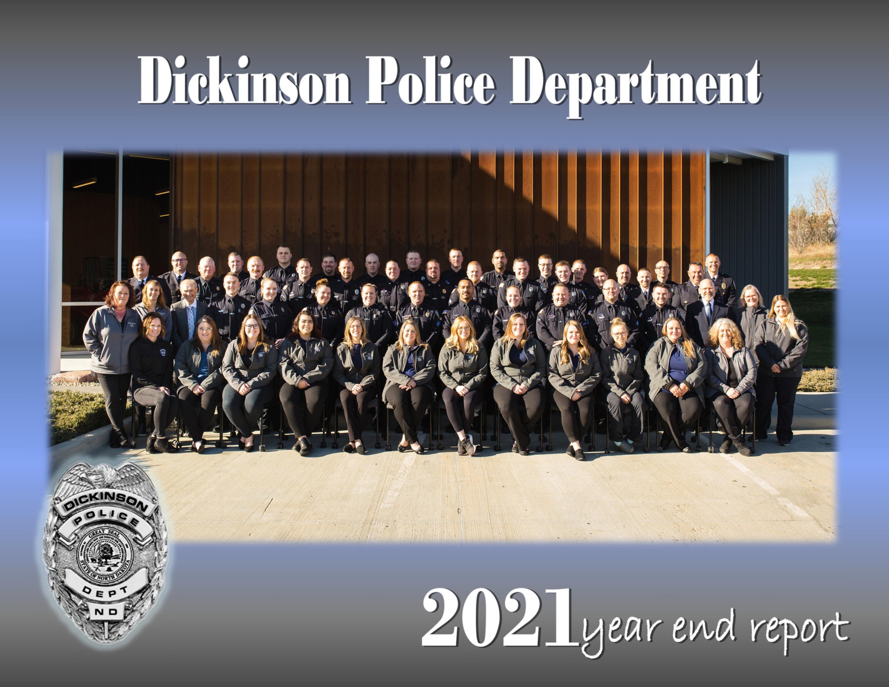 Dickinson PD 2021 Annual Report by Dickinson PD - Issuu