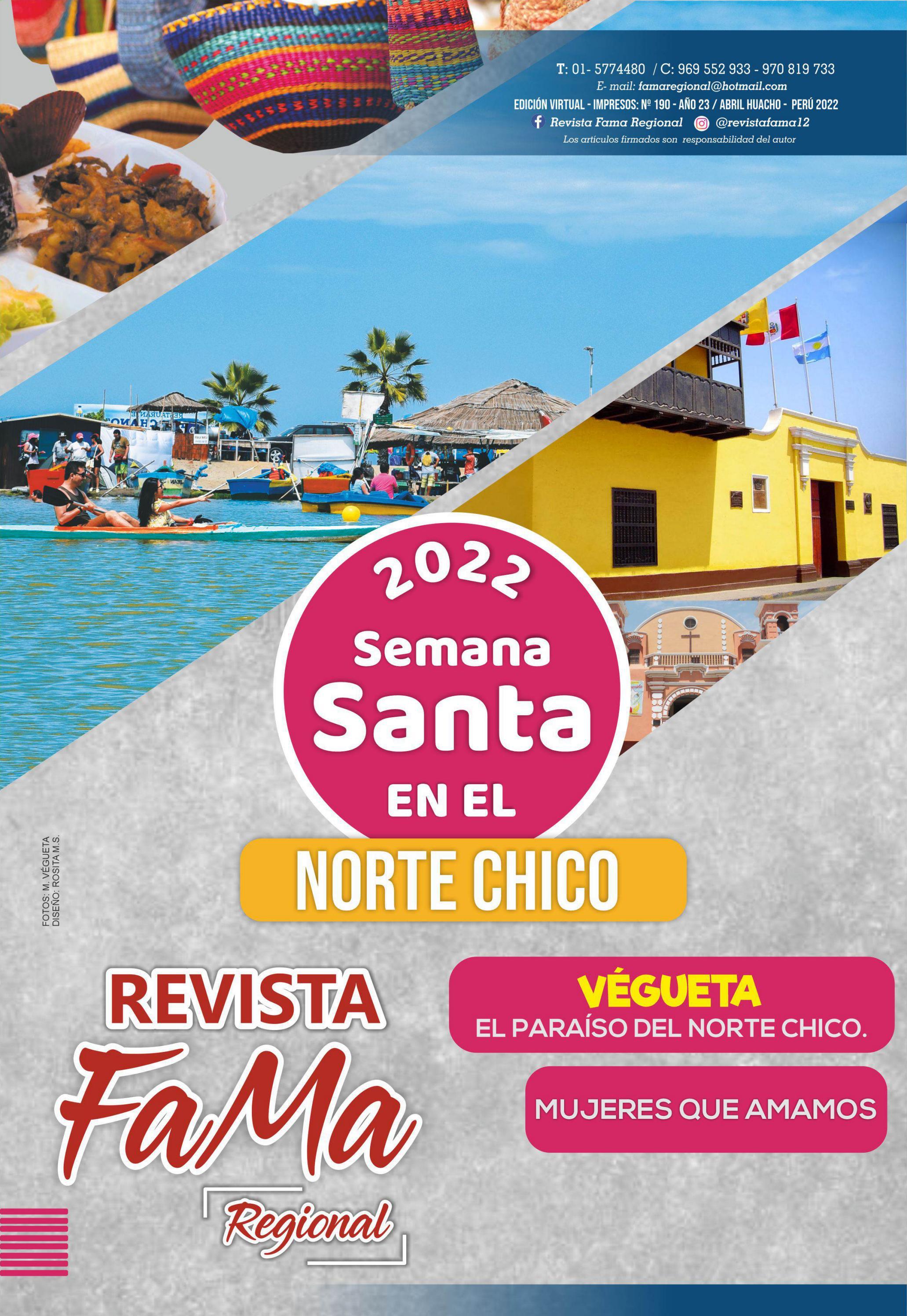 REVISTA FAMA REGIONAL Nº 199 - SEMANA SANTA EN EL NORTE CHICO PROVINCIA DE HUAURA. by Revista ...