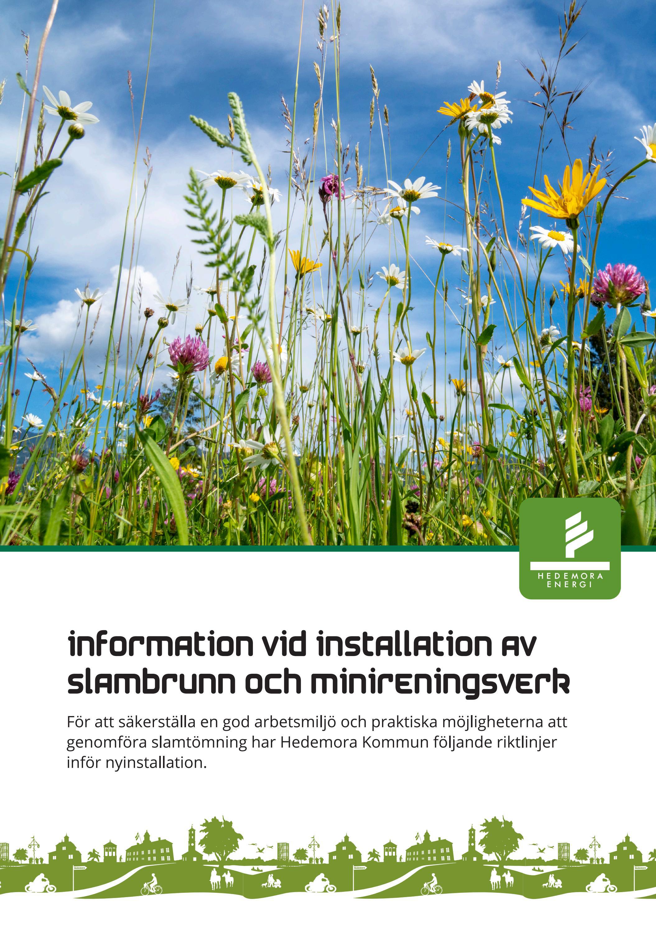Information vid installation av slambrunn och minireningsverk ...