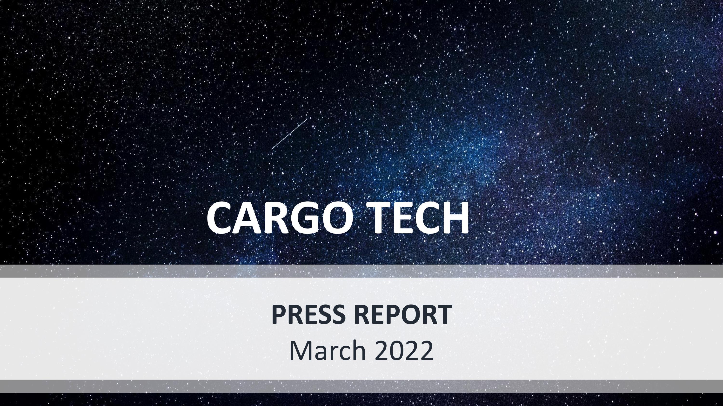 CargoTech - Press Report - March 2022 by LemonQueen - Issuu