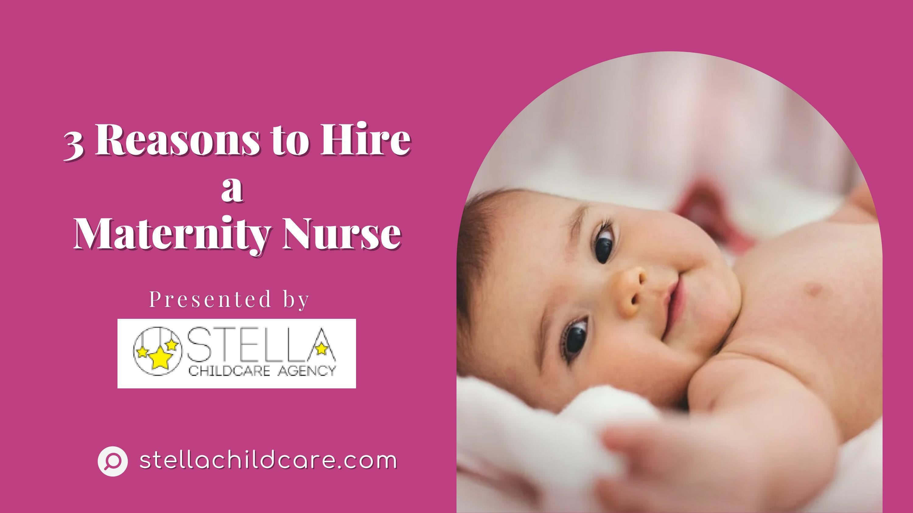 3 Reasons to Hire a Maternity Nurse by John Jewson - Issuu