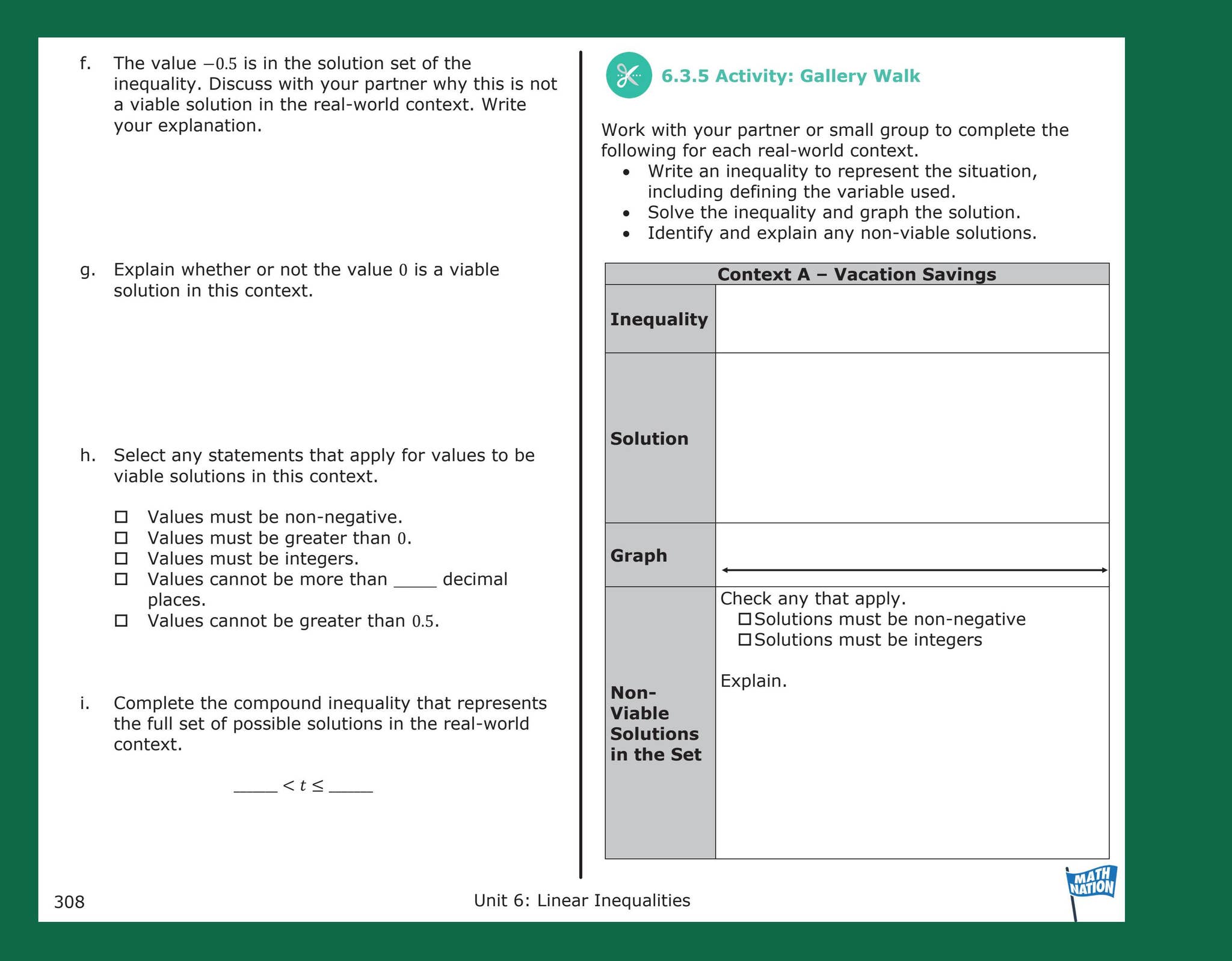 Math Nation - Algebra 1 - Volume 1 of 2 by Mathnation - Issuu