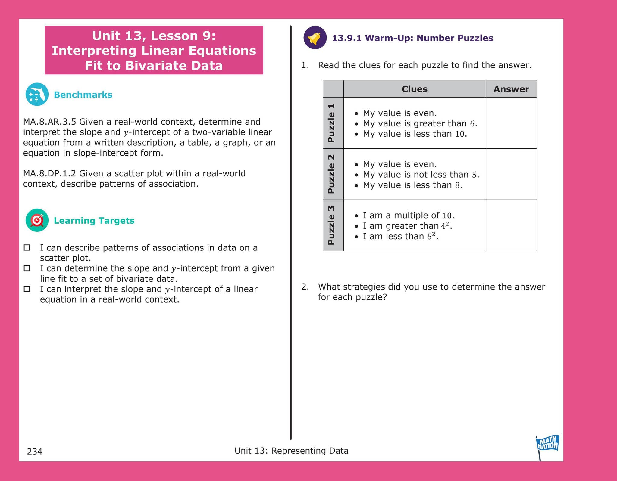 Math Nation - 7th Accelerated - Volume 2 of 2 by Mathnation - Issuu