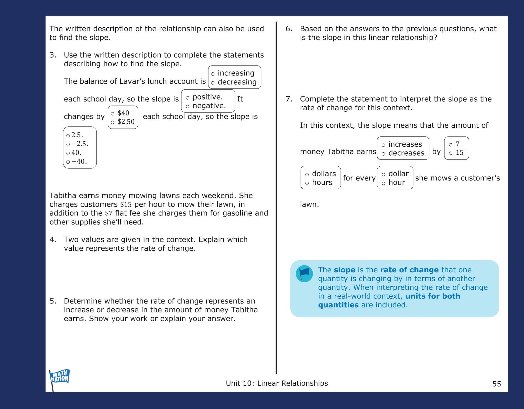 Math Nation - 7th Accelerated - Volume 2 of 2 by Mathnation - Issuu