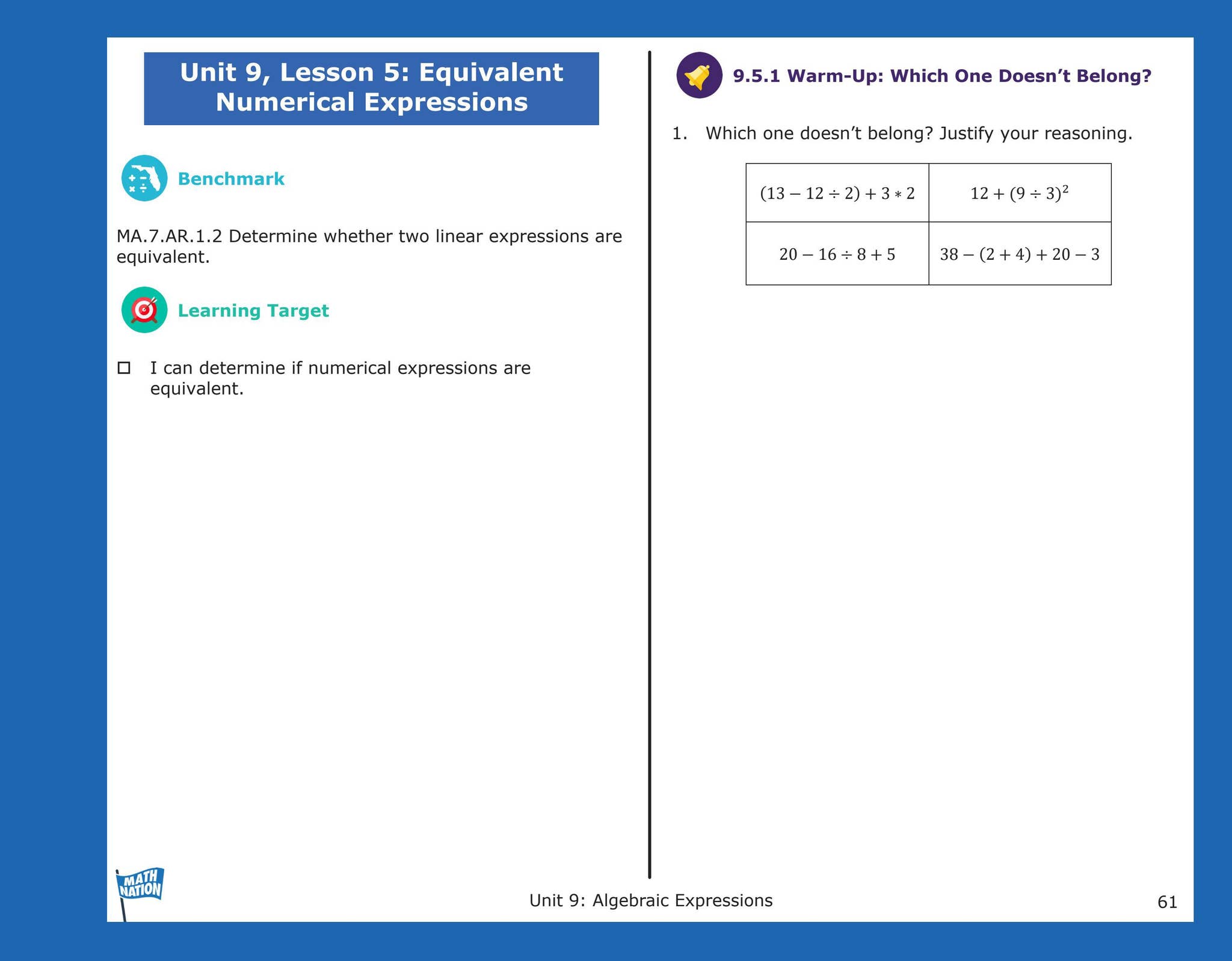 Math Nation - 7th Grade - Volume 2 of 2 by Mathnation - Issuu