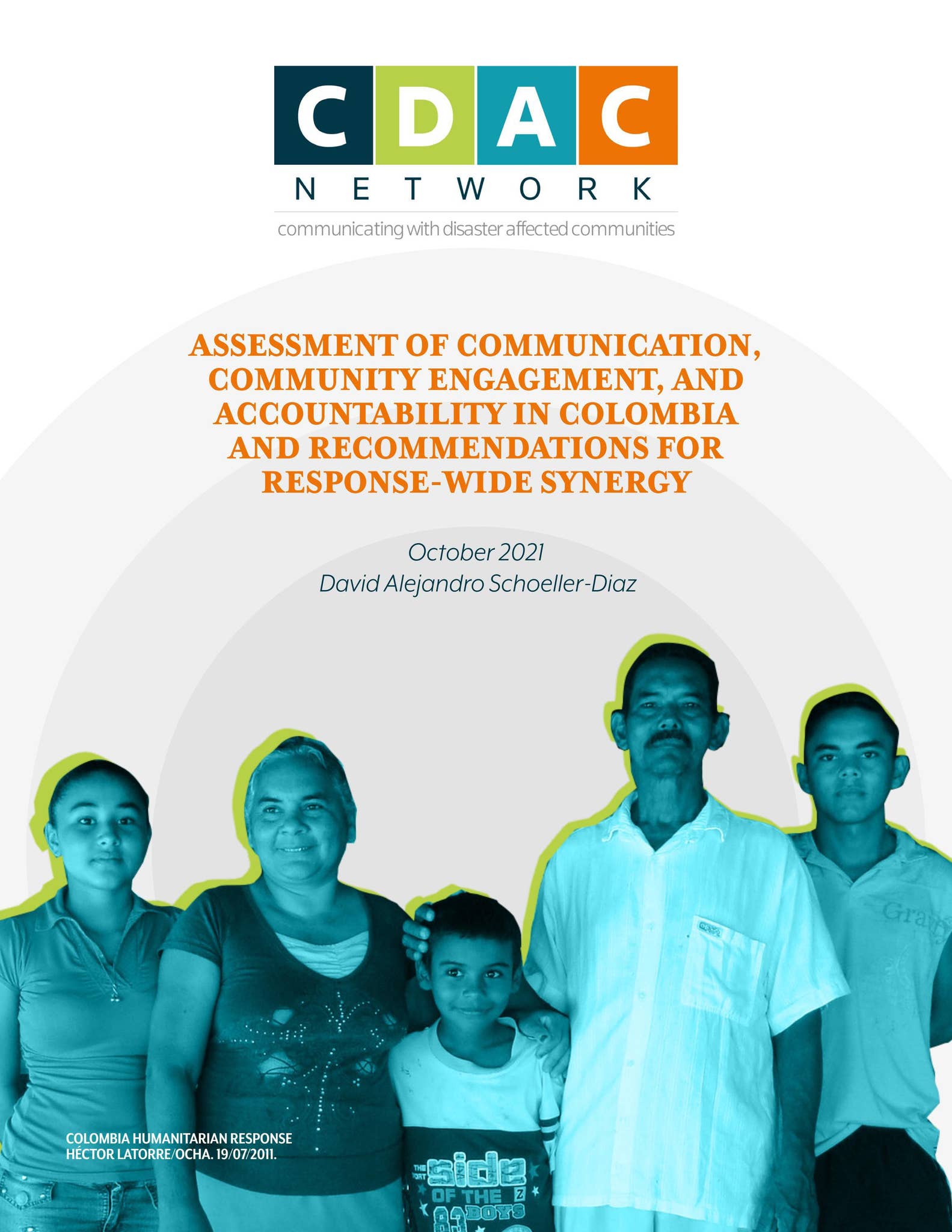 ASSESSMENT OF COMMUNICATION, COMMUNITY ENGAGEMENT, AND ACCOUNTABILITY ...