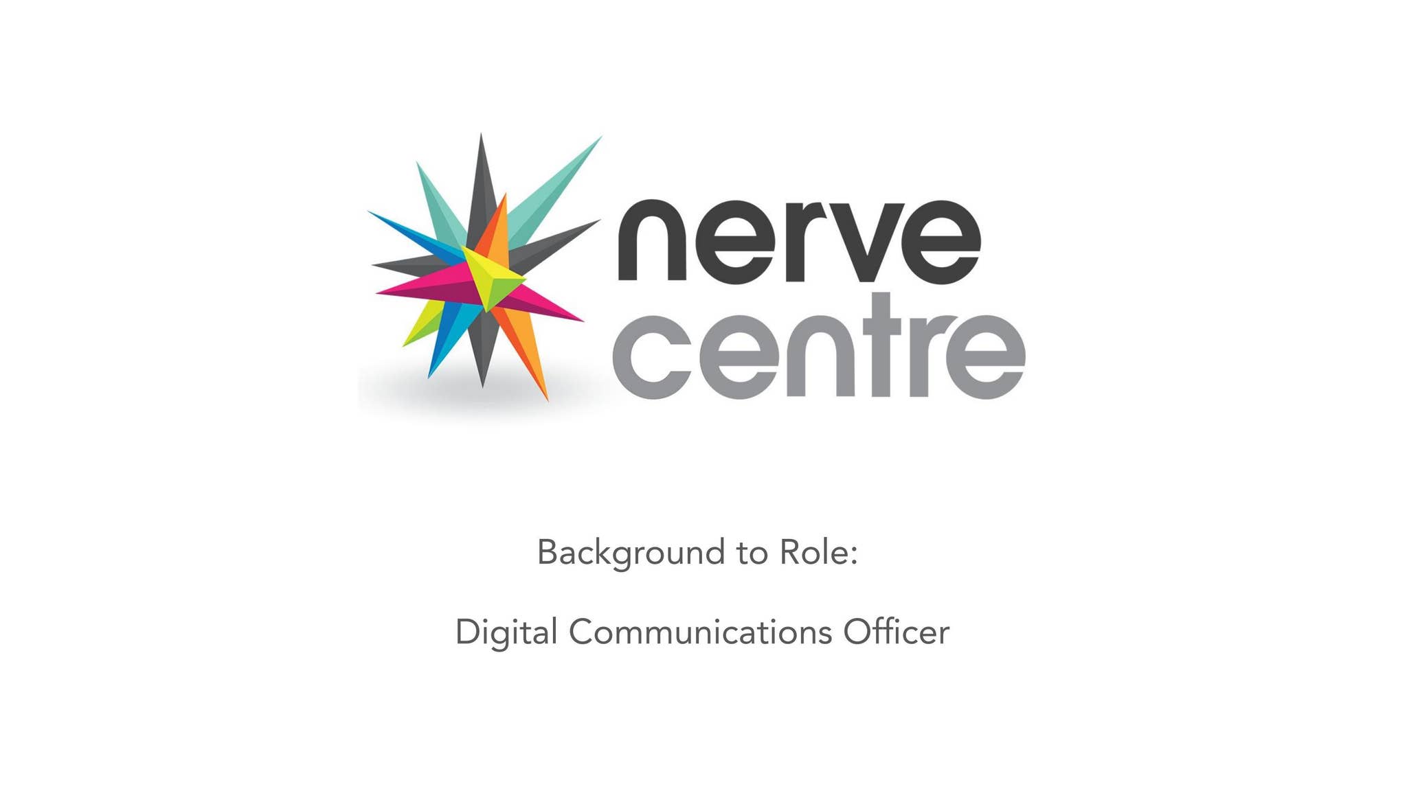 Digital Communications Officer Job | Film by Nerve Centre - Issuu