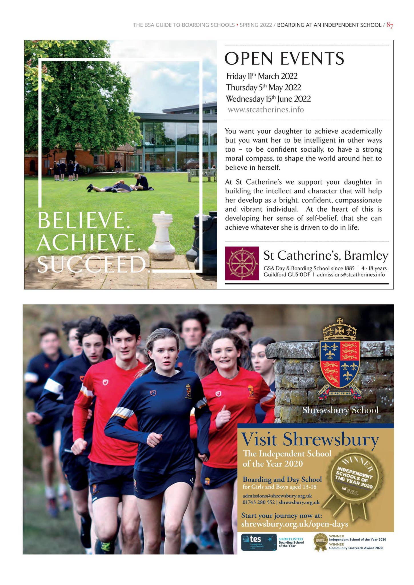 The BSA Guide to Boarding Schools by Boarding Schools' Association - Issuu