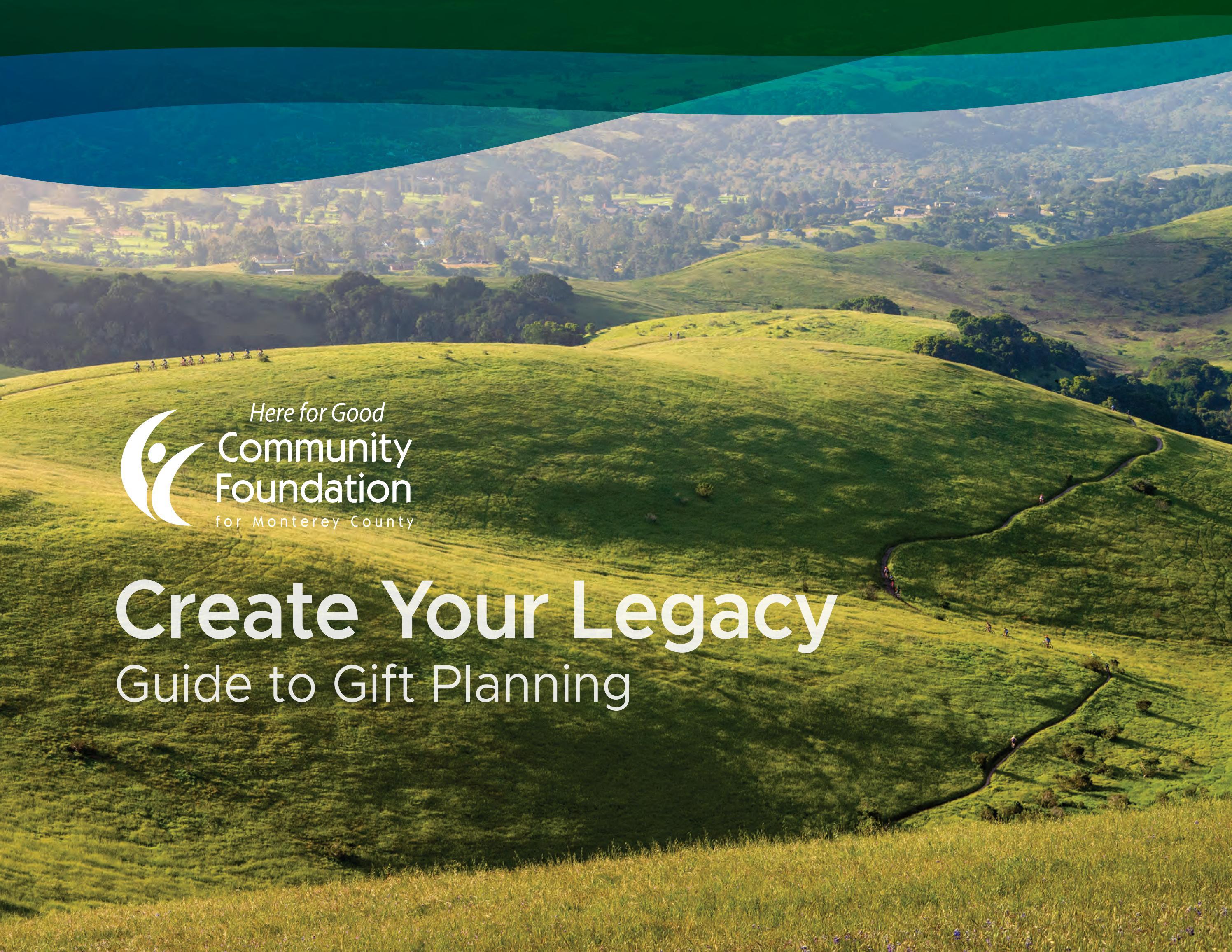 Create Your Legacy Guide to Gift Planning by TMD Creative - Issuu