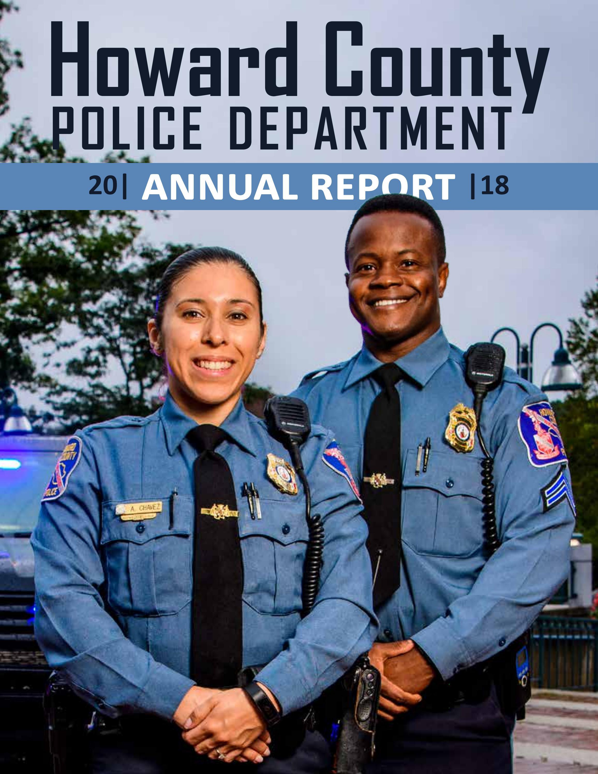 HCPD Annual Report 2018 by HowardCountyPD - Issuu
