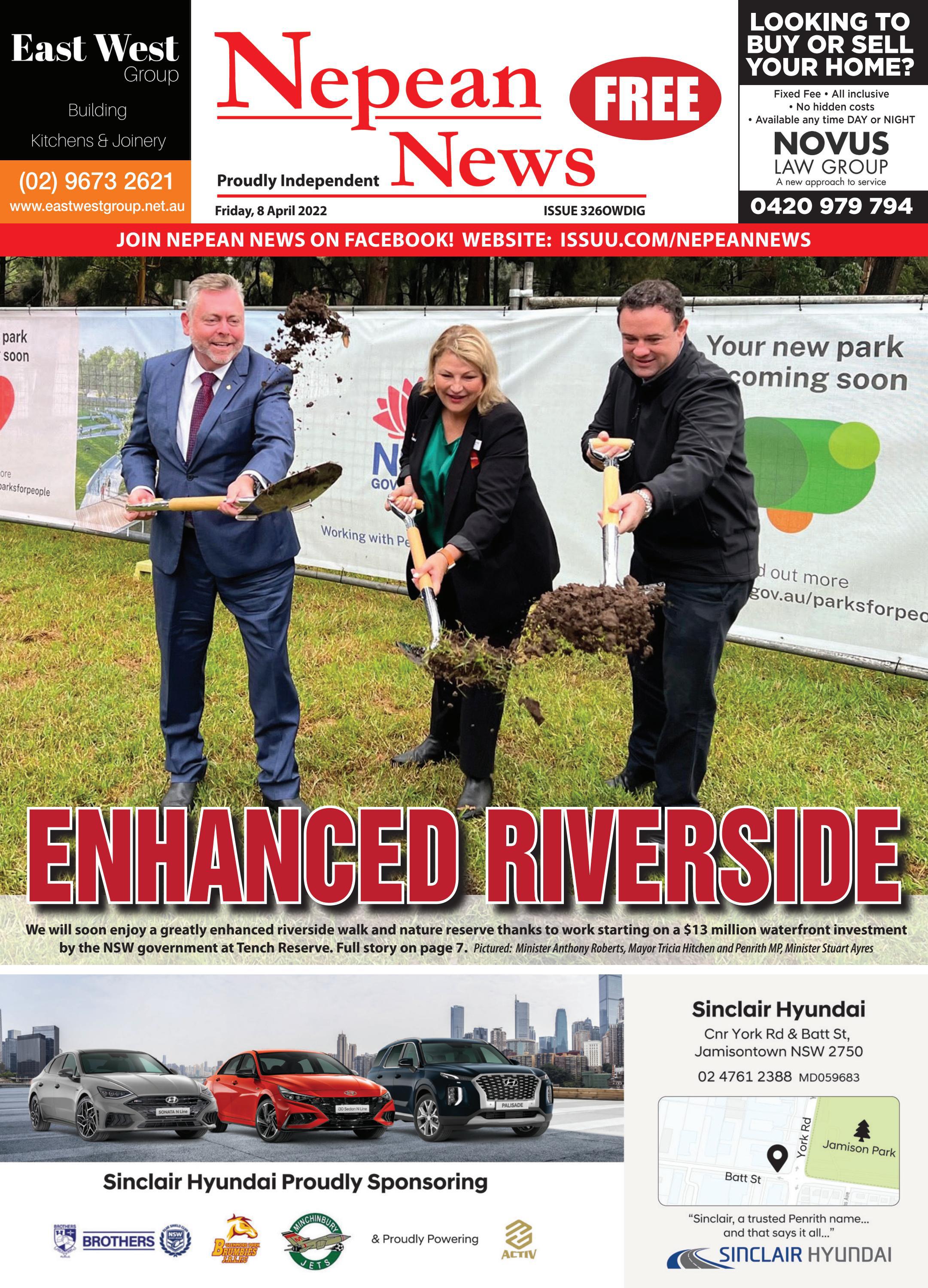 Nepean News 8 April 2022 DIGITAL by Nepean News - Issuu