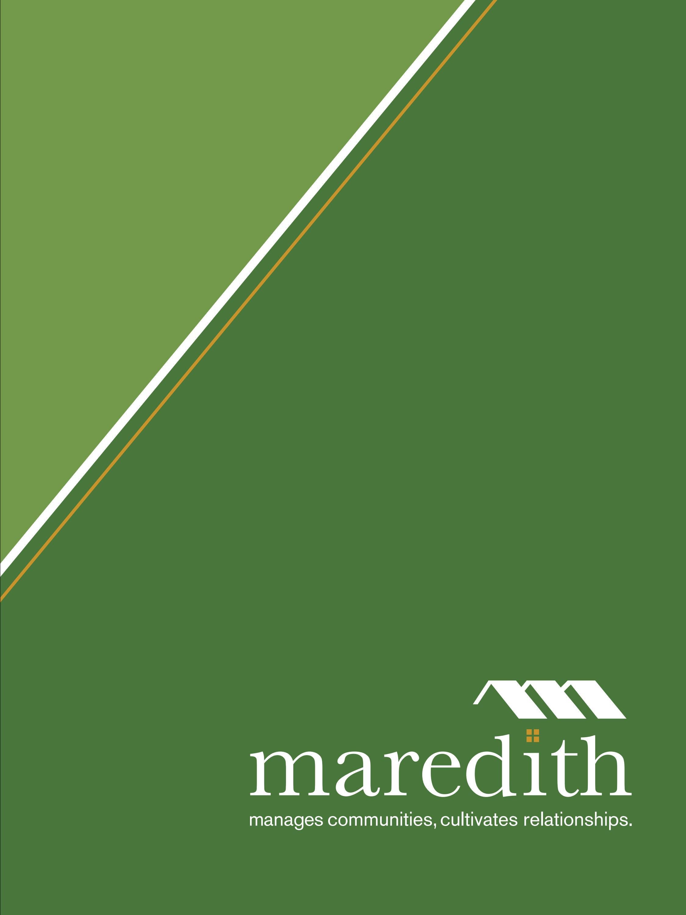 Maredith Management Brochure by Maredith Management - Issuu
