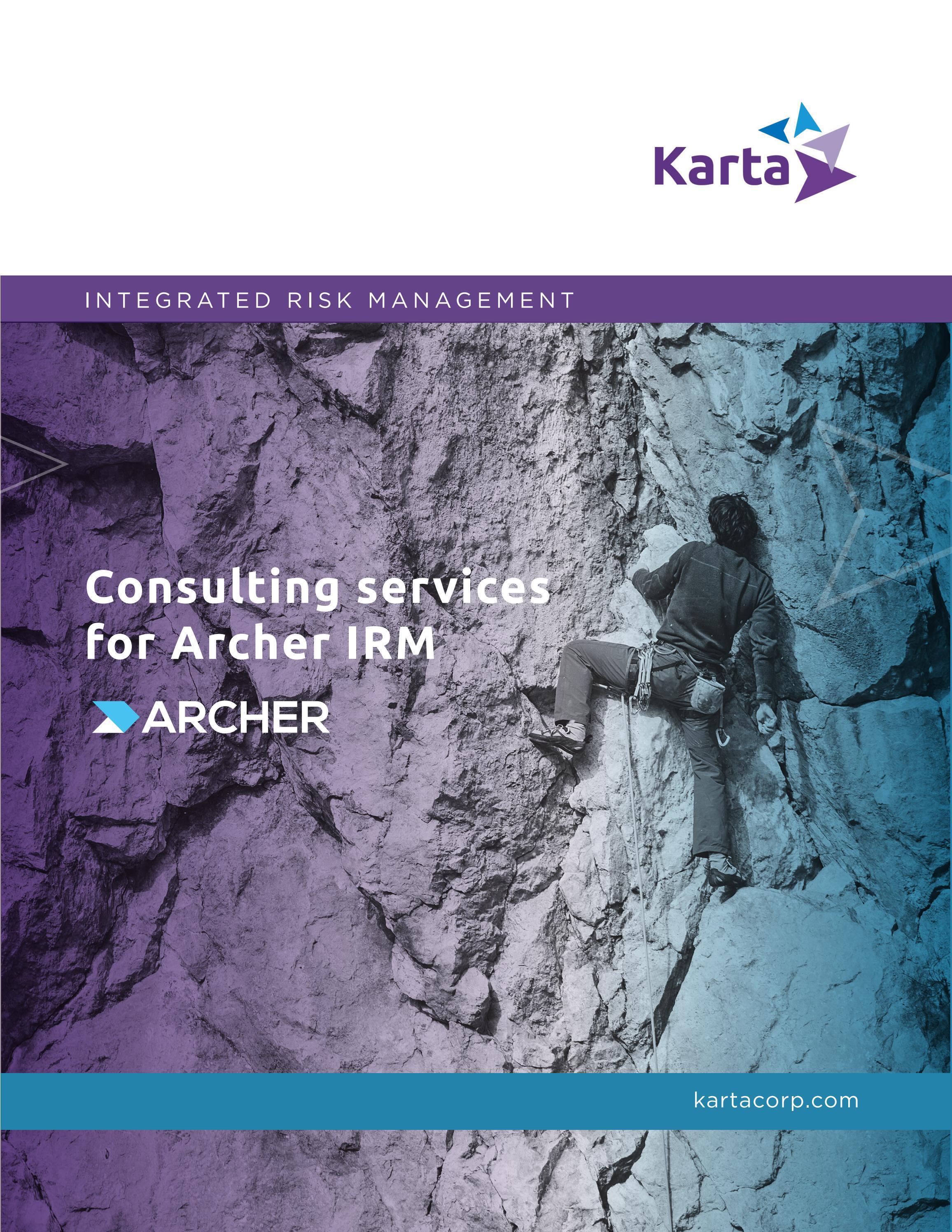 Consulting services for Archer IRM by Karta Corp - Issuu