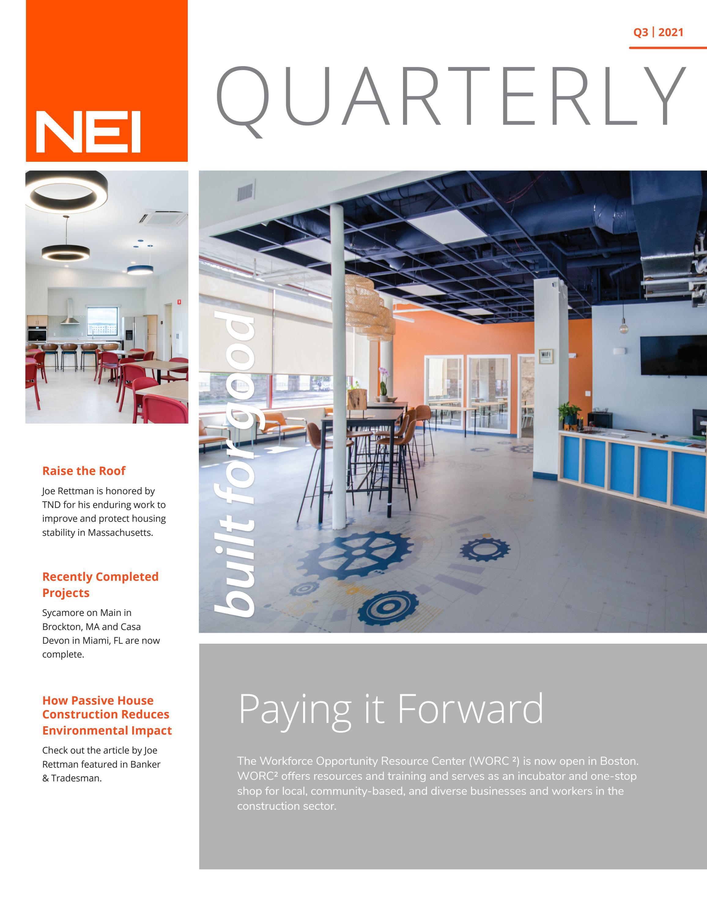 NEI Quarterly: Q3, 2021 by NEI General Contracting - Issuu