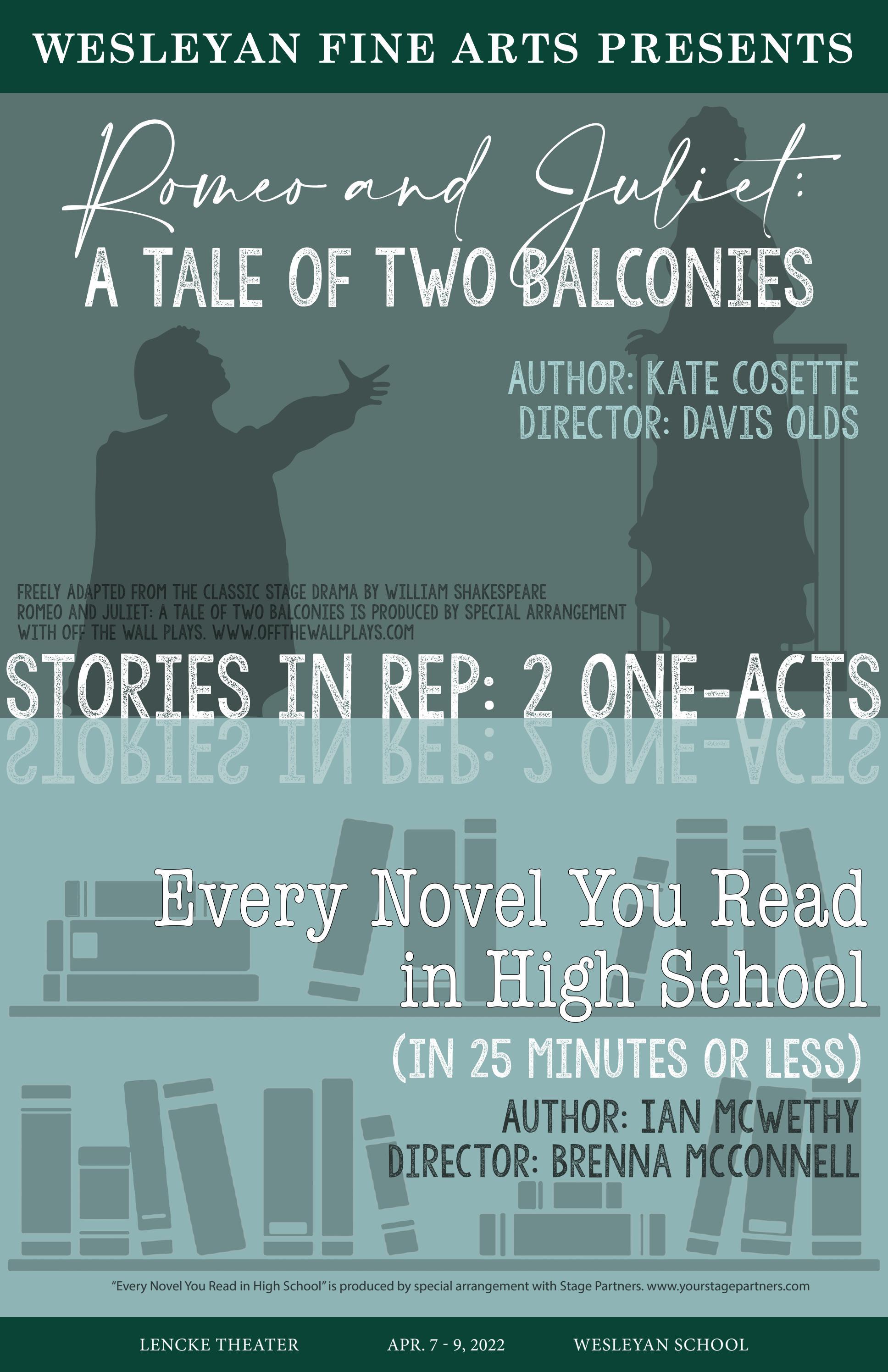 Stories in Rep Program - Spring 2022 by Wesleyan School - Issuu